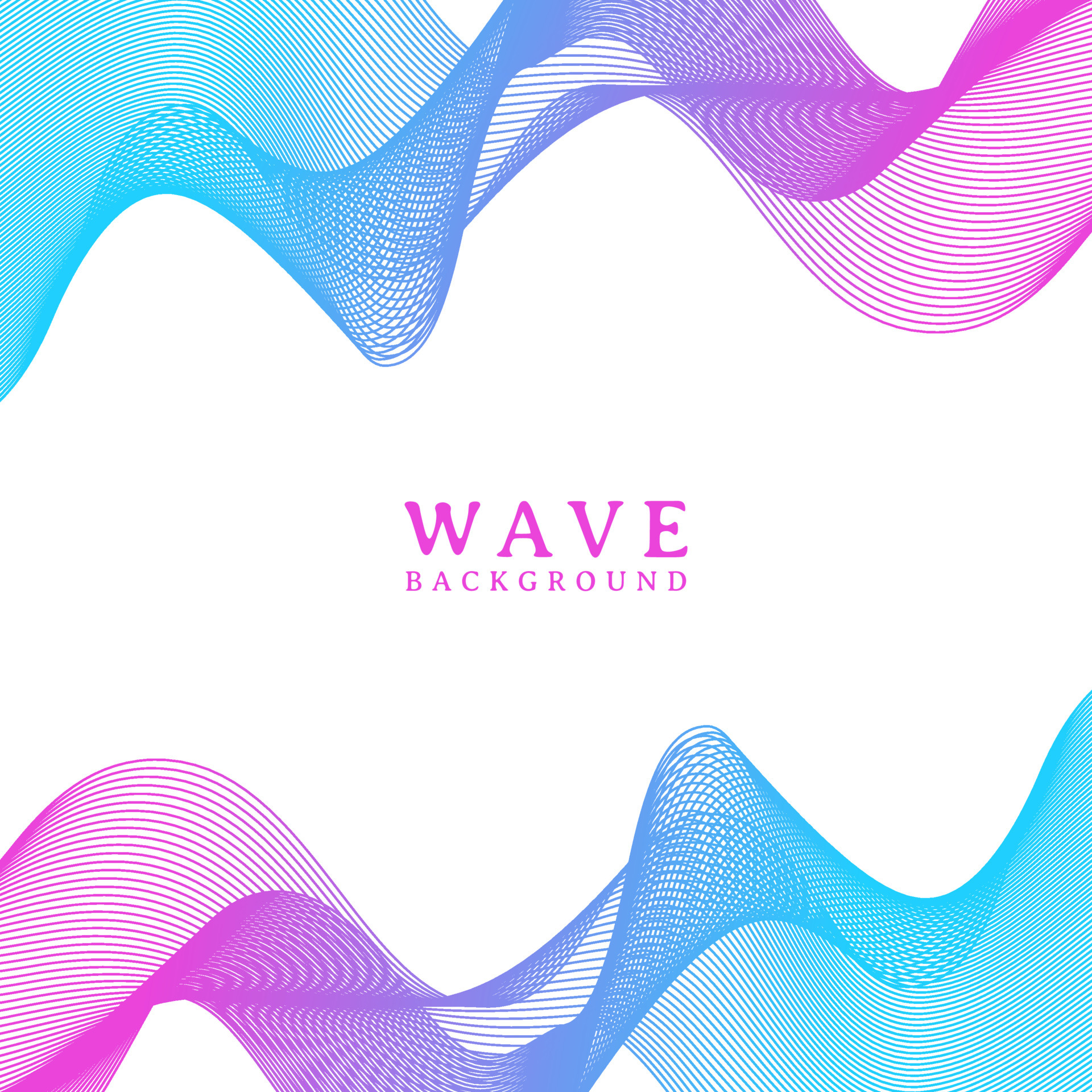 abstract colorful wavy line flowing background 6033991 Vector Art at ...
