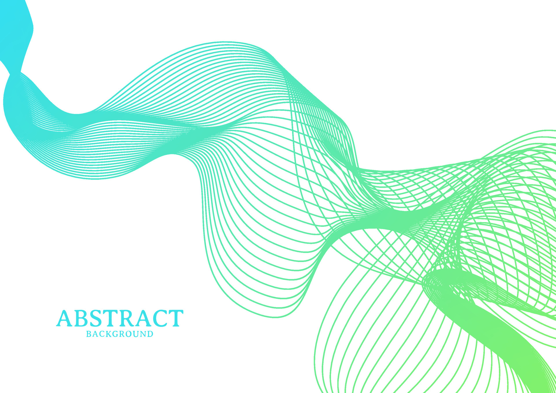 abstract colorful wavy line flowing background 6034487 Vector Art at ...