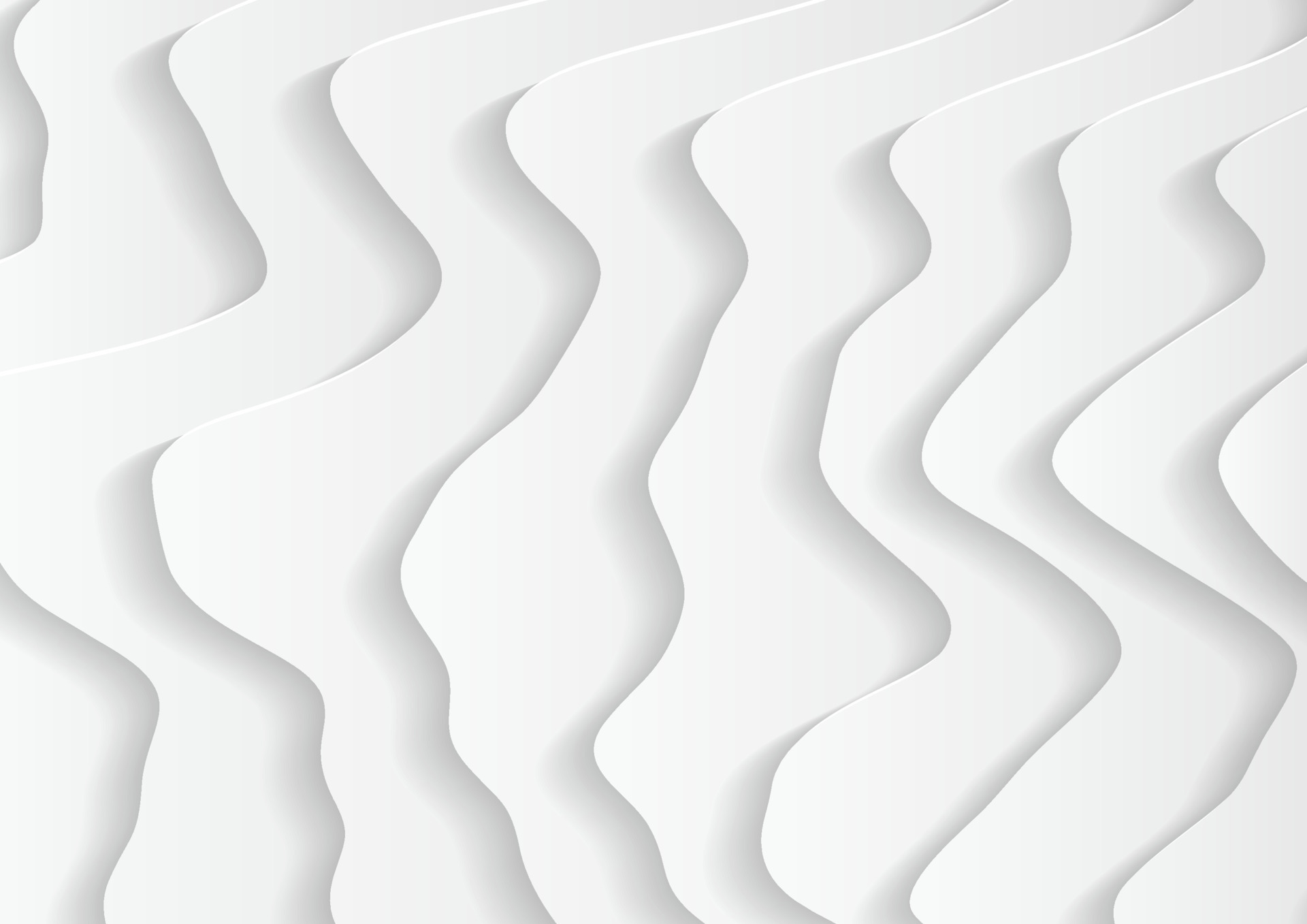 Abstract white wave background with papercut style 6036434 Vector Art ...
