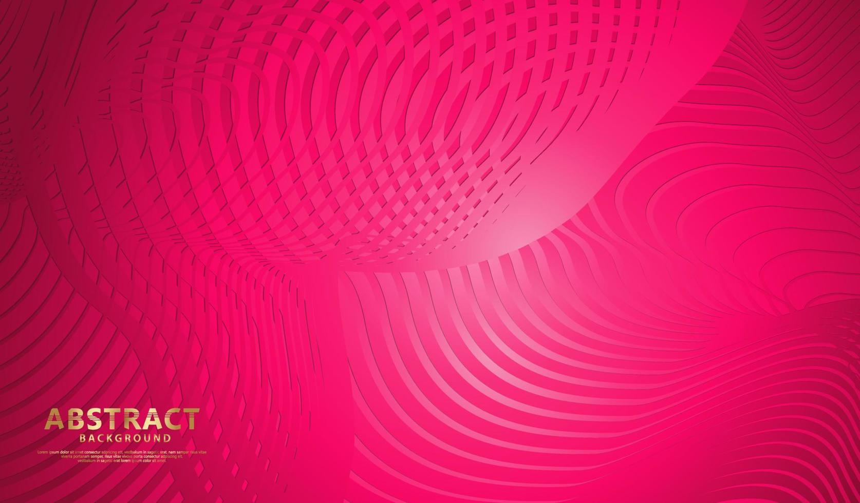 Abstract Flow Lines Background With Elegant And Futuristic Gradation Color For Element Design