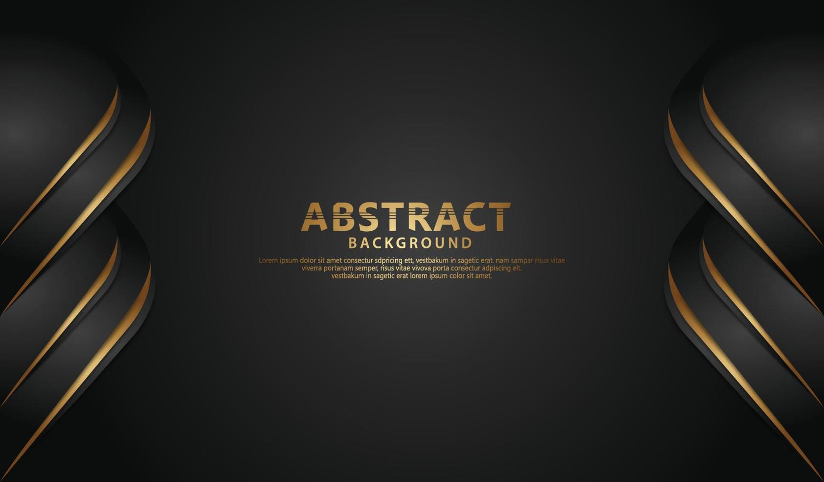 Luxurious Abstract Decoration With Overlap Layer Background 6040183