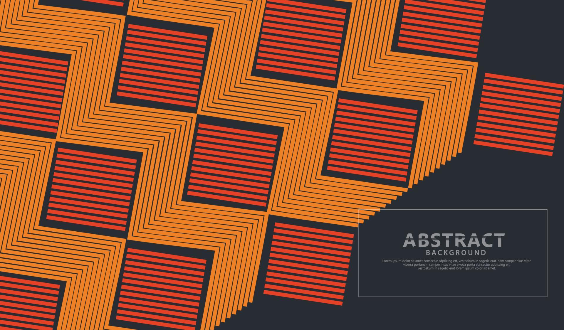 Abstract lines on rectangular shape background for element material ...