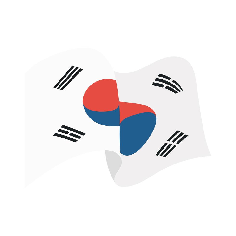 South Korea flag waving 6042445 Vector Art at Vecteezy South Korea flag waving 6042445 Vector Art at Vecteezy