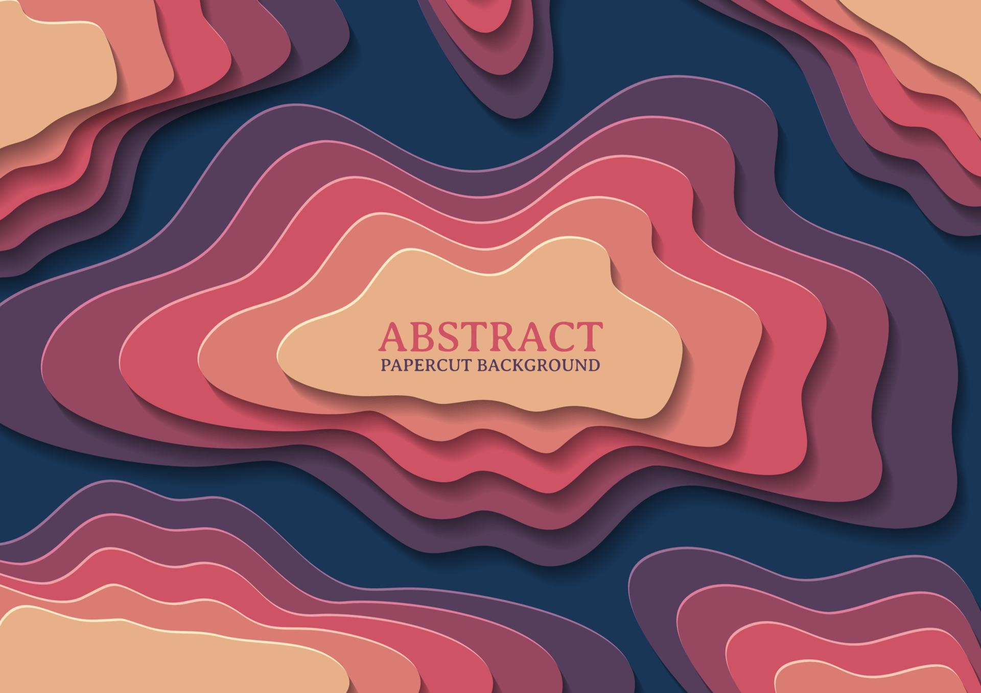 Abstract Papercut Design Background With Overlap Layer 6051128 Vector Art At Vecteezy