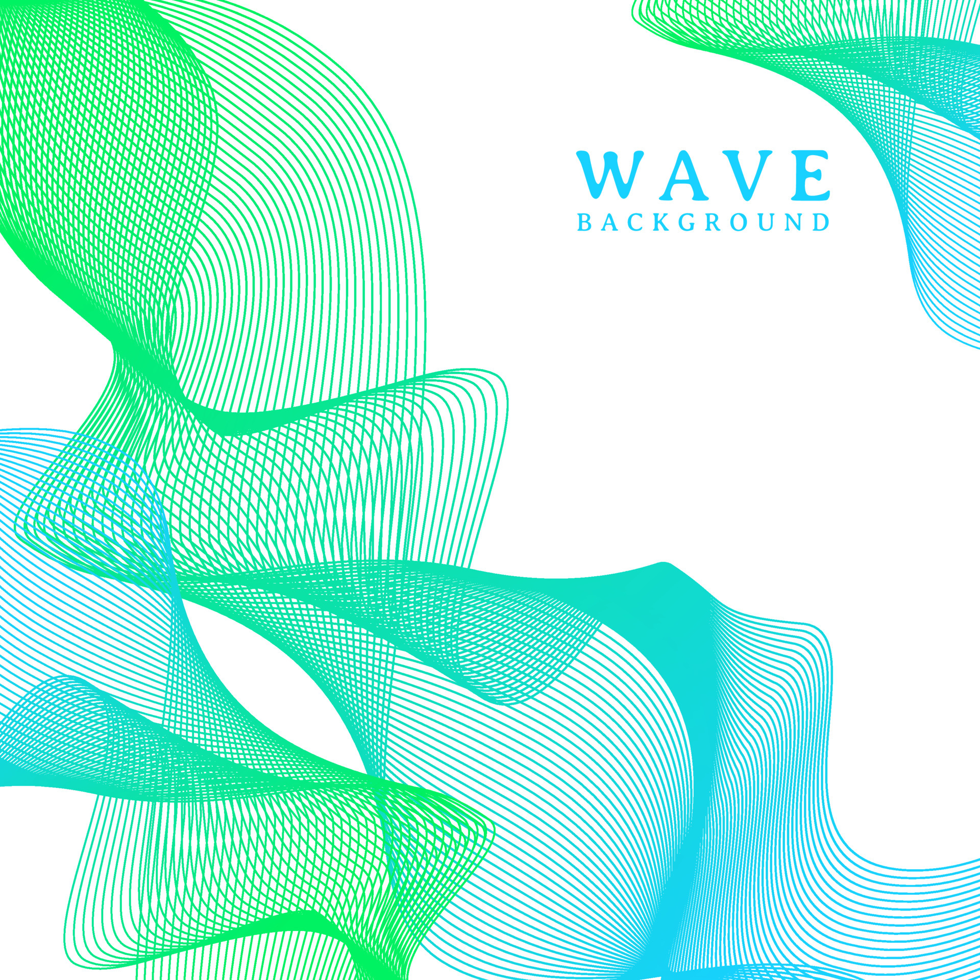 abstract colorful wavy line flowing background 6051133 Vector Art at ...