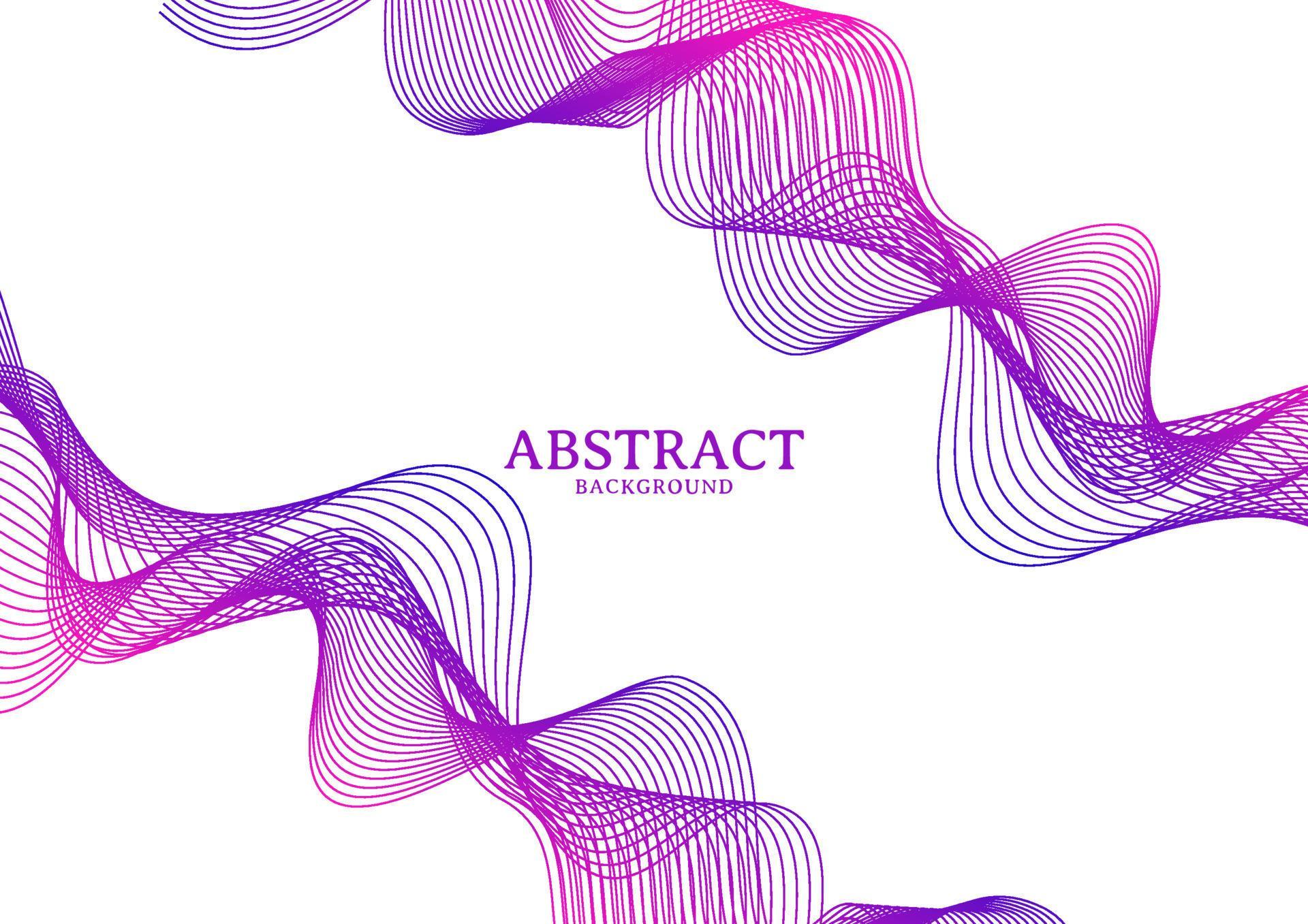 abstract colorful wavy line flowing background 6051270 Vector Art at ...