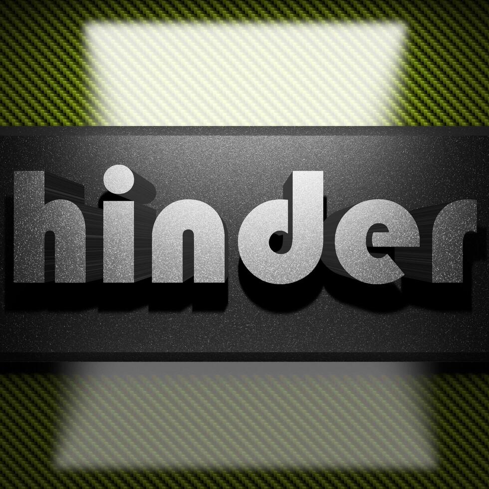 Hinder Word Of Iron On Carbon 6052526 Stock Photo At Vecteezy hinder-word-of-iron-on-carbon-6052526-stock-photo-at-vecteezy