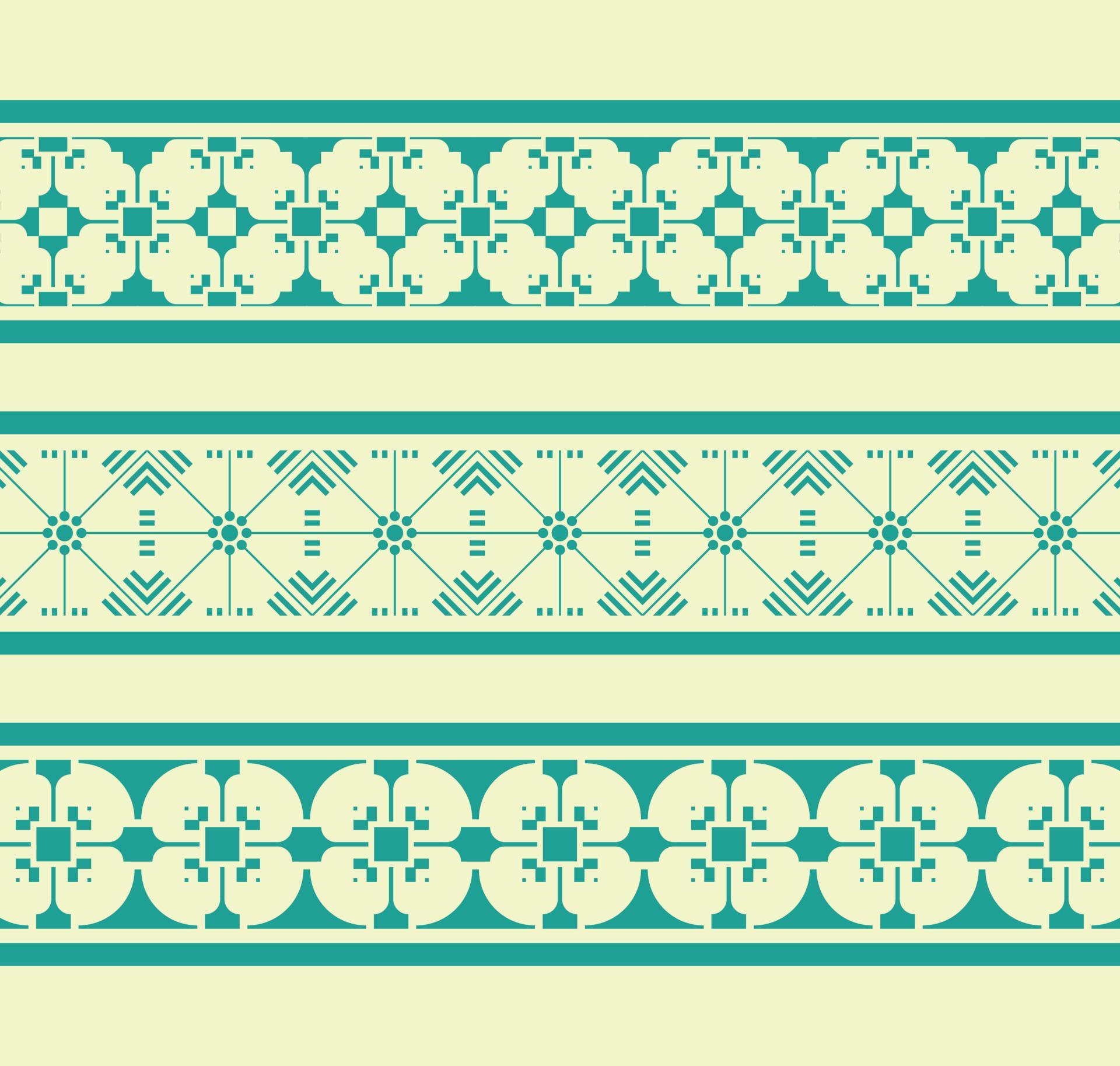 ornamental pattern border Design Template 6058290 Vector Art at Vecteezy