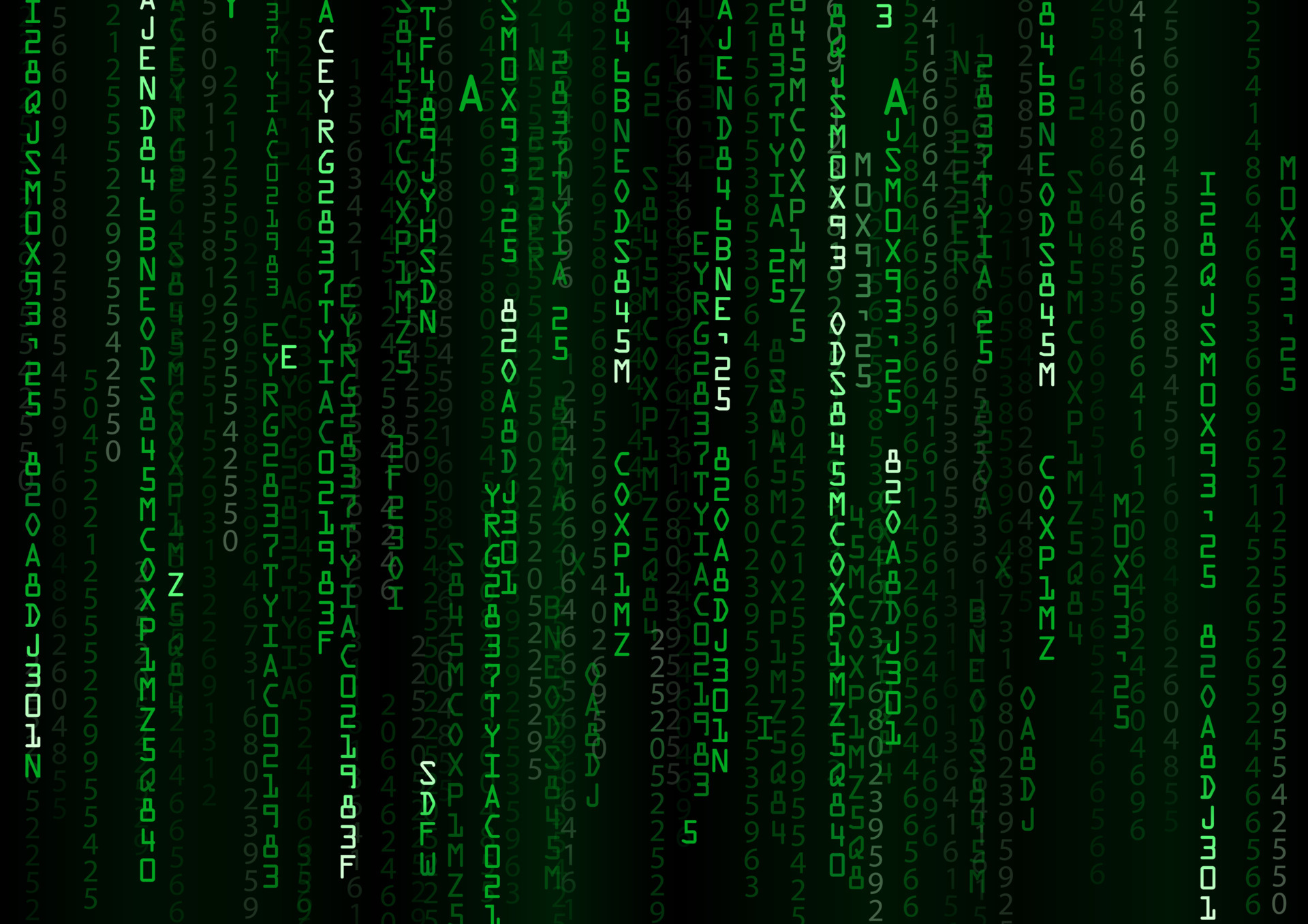 Technology Binary Background Binary On Green Background 6060477 Vector Art At Vecteezy
