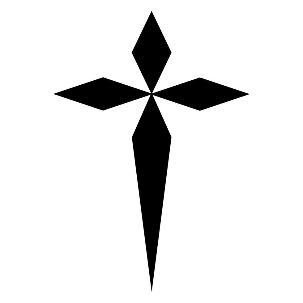 Christian Cross Vector 6060951 Vector Art At Vecteezy