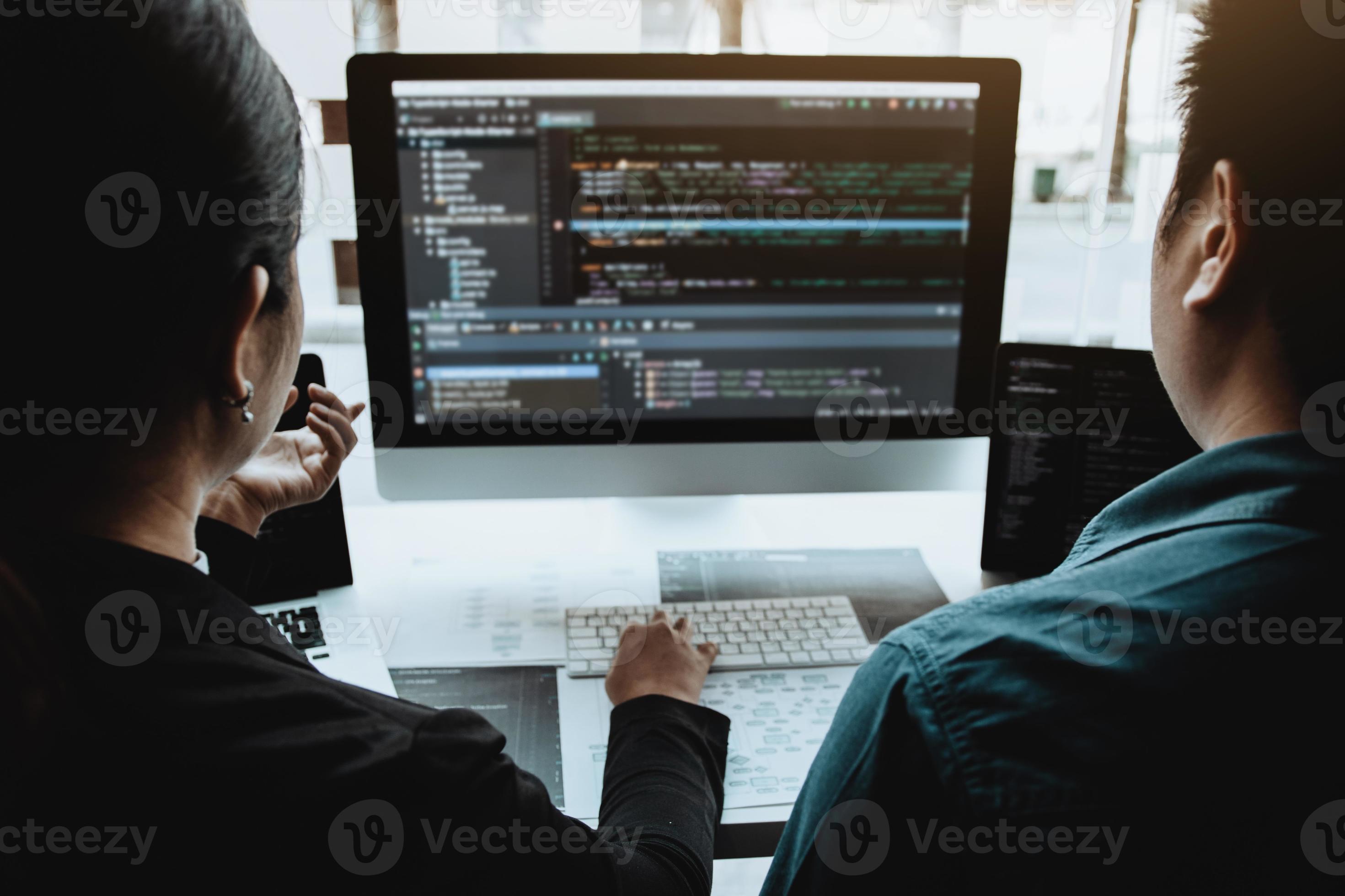 Professional development programmer cooperating meeting programming ...