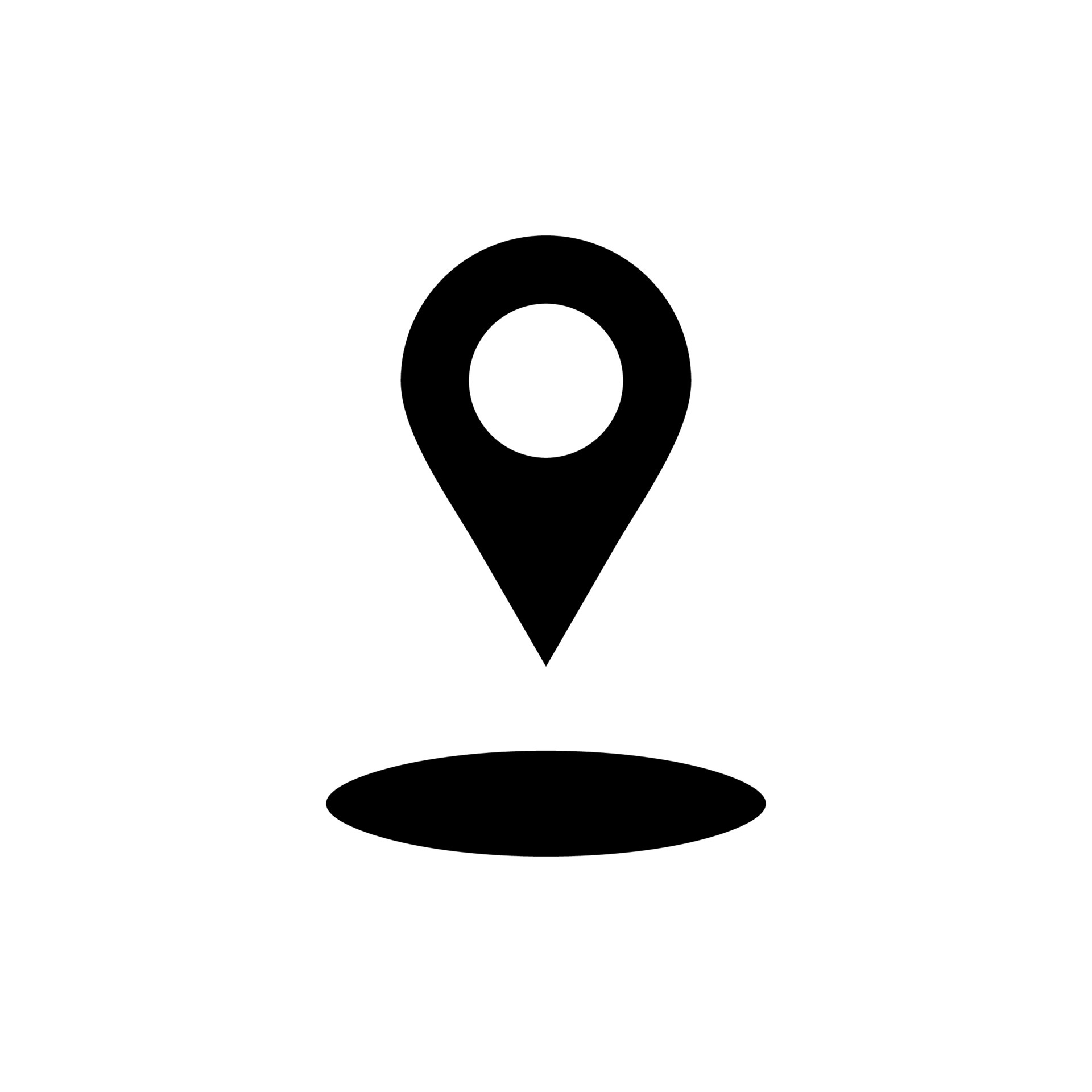Gps Map Navigation Direction Solid Icon Vector Illustration Logo