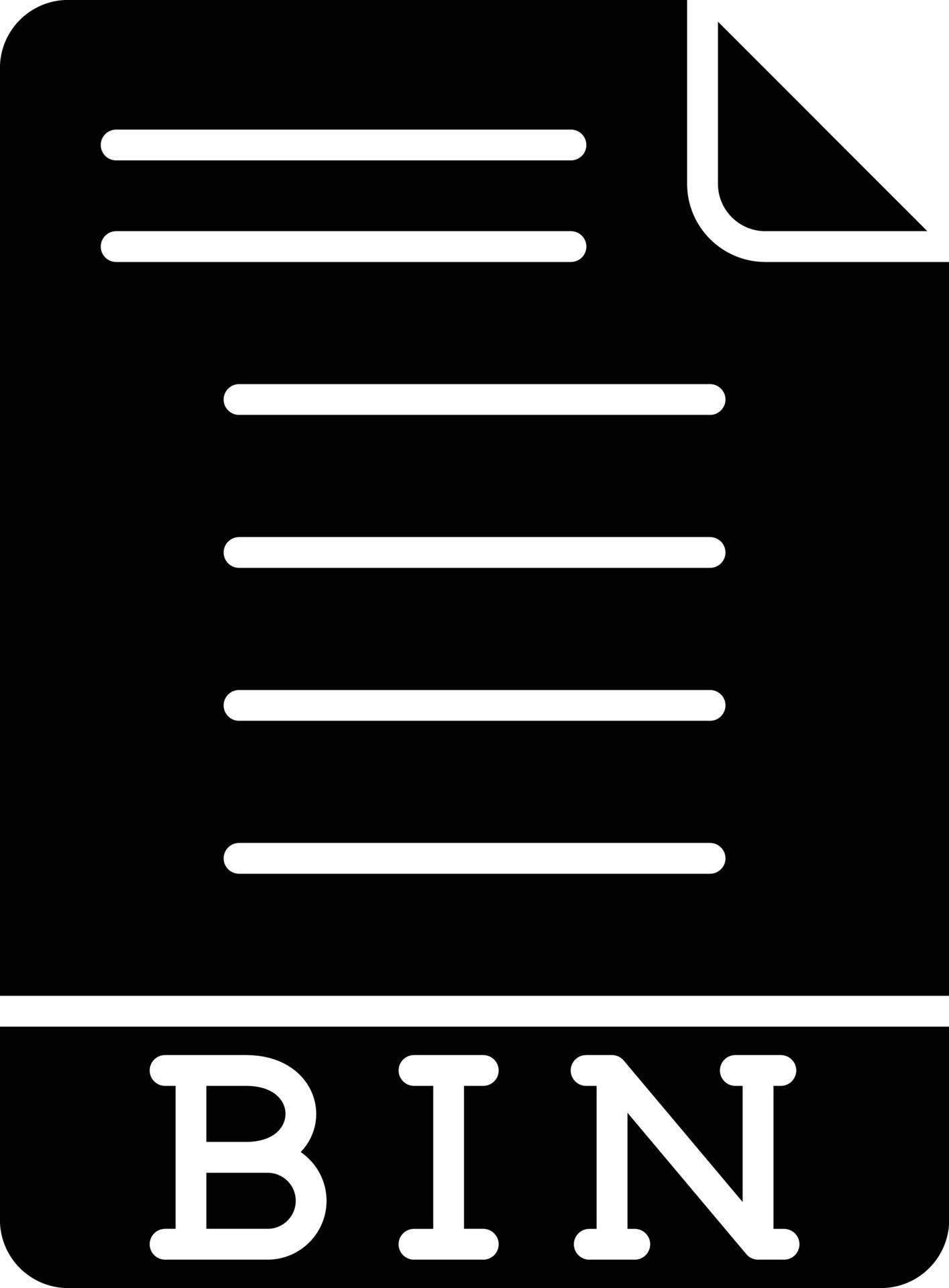 BIN Icon Style 6069463 Vector Art at Vecteezy