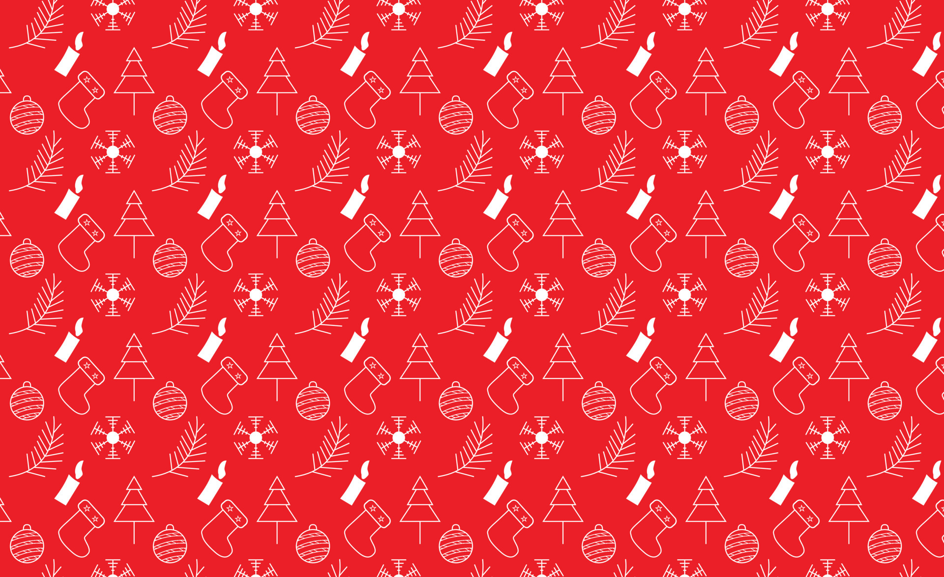 Christmas pattern, Red Christmas pattern 6091007 Vector Art at Vecteezy