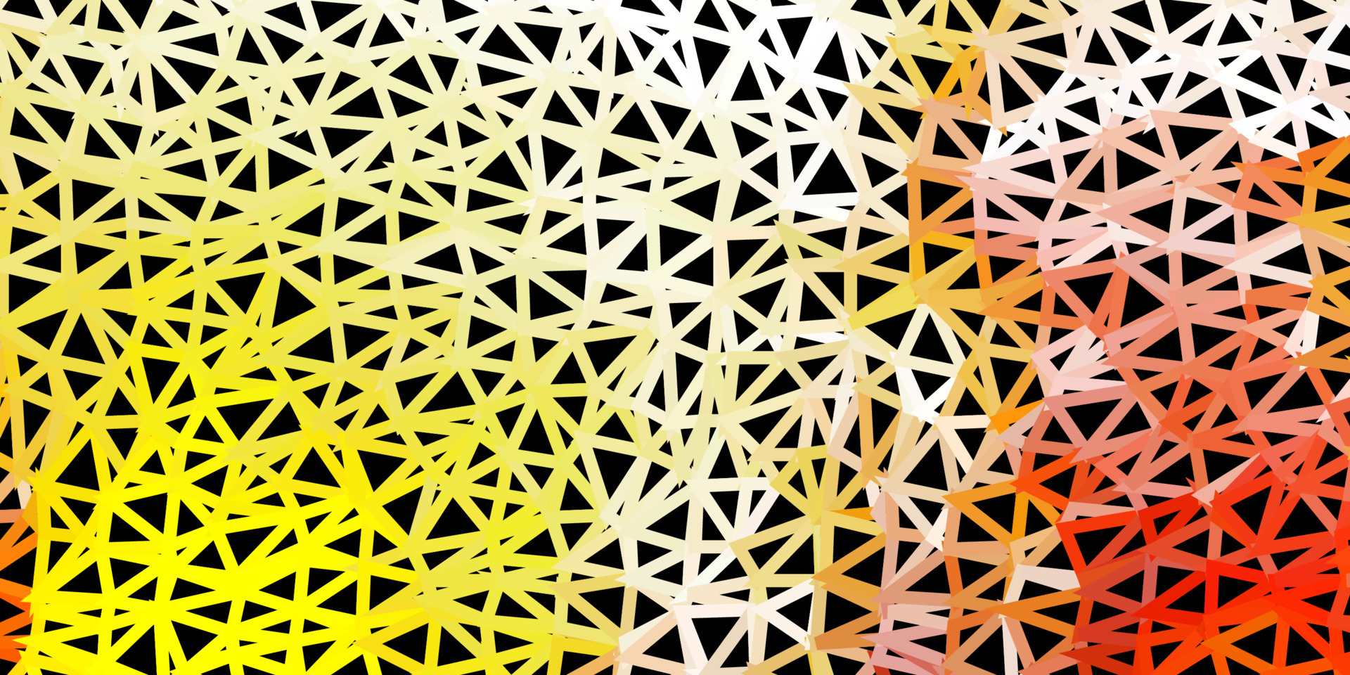 Light Orange Vector Abstract Triangle Pattern 6092189 Vector Art At Vecteezy