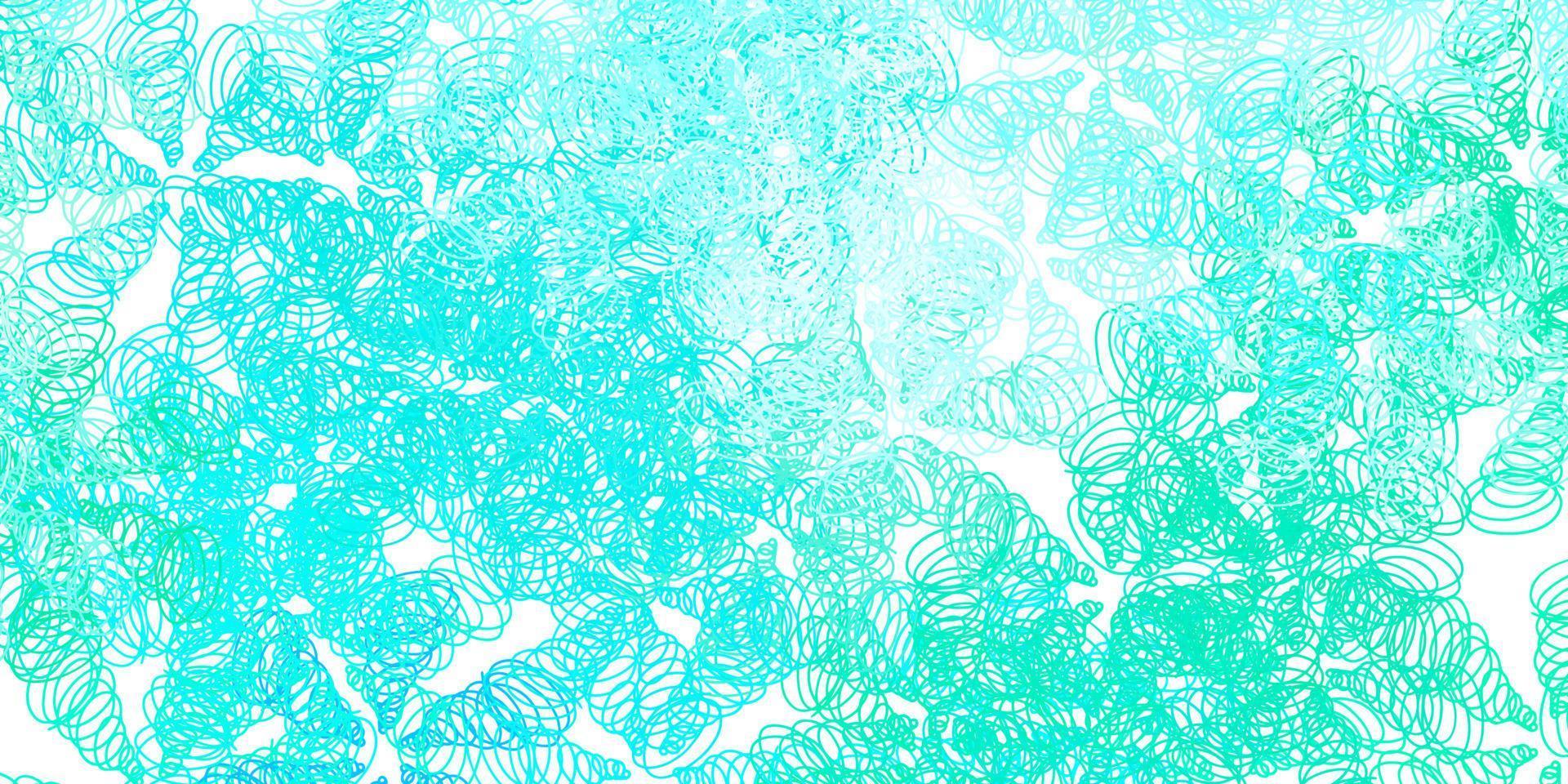 Light Green Vector Pattern With Curved Lines 6092273 Vector Art At