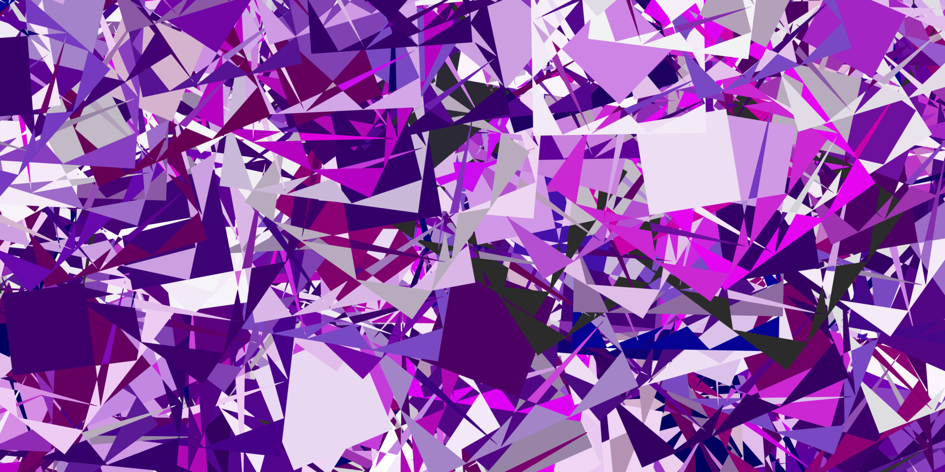 Light Purple vector background with polygonal forms. 6092420 Vector Art ...
