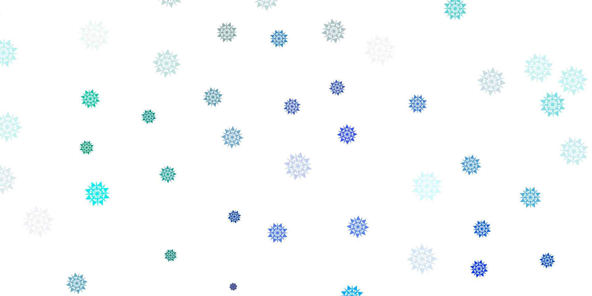 Light blue vector layout with beautiful snowflakes. 6093053 Vector Art ...