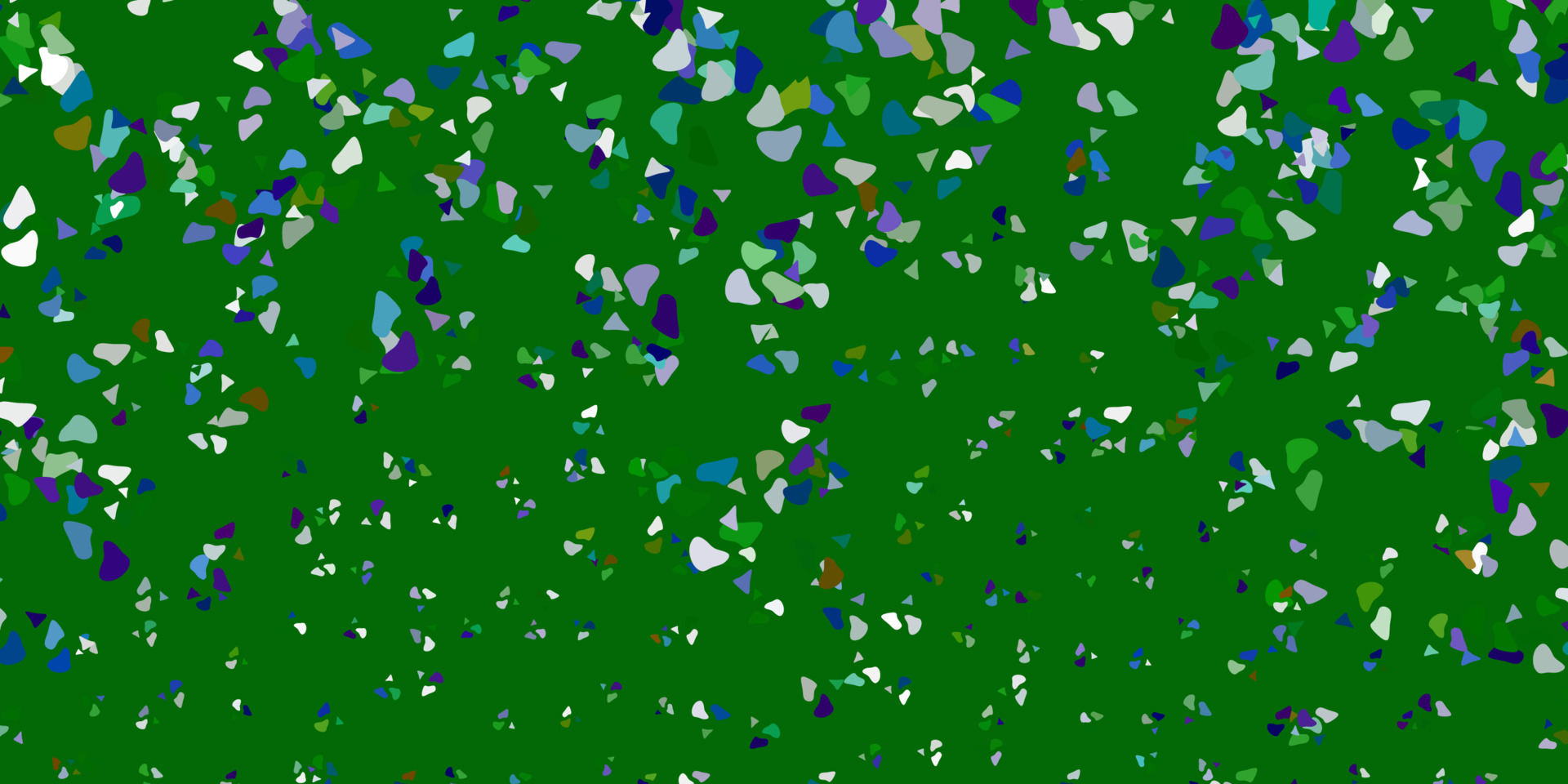 Light Blue Green Vector Pattern With Abstract Shapes 6093100 Vector