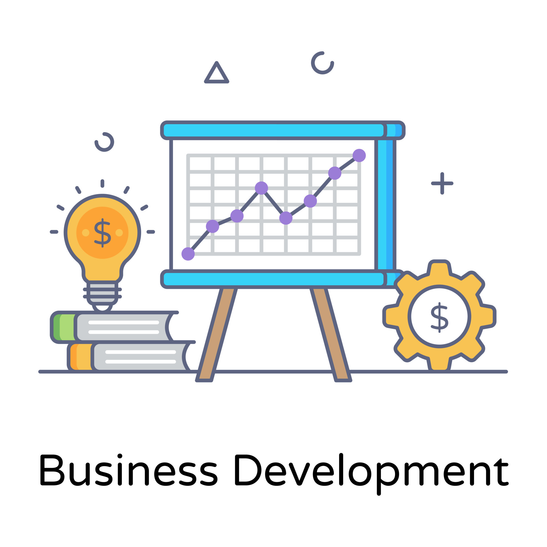 Trendy design of business development icon 6095415 Vector Art at Vecteezy
