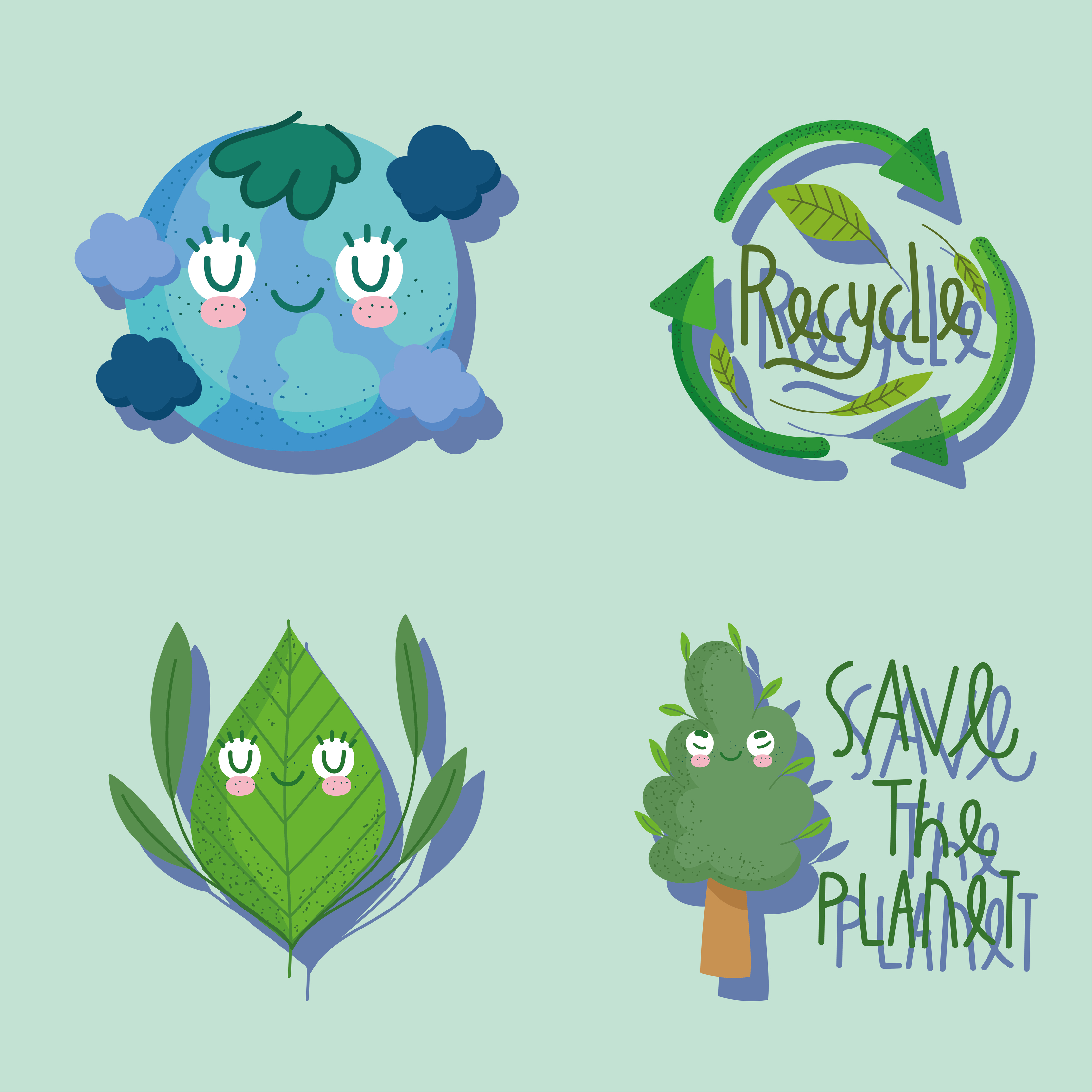 icons save the planet 6100938 Vector Art at Vecteezy
