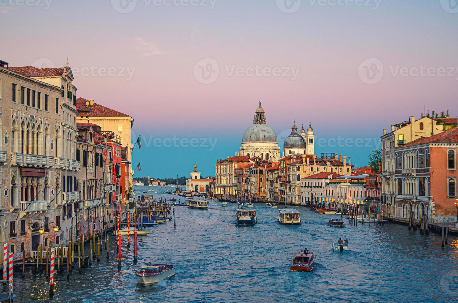 Grand Canal waterway in Venice historical city centre 6109067 Stock ...