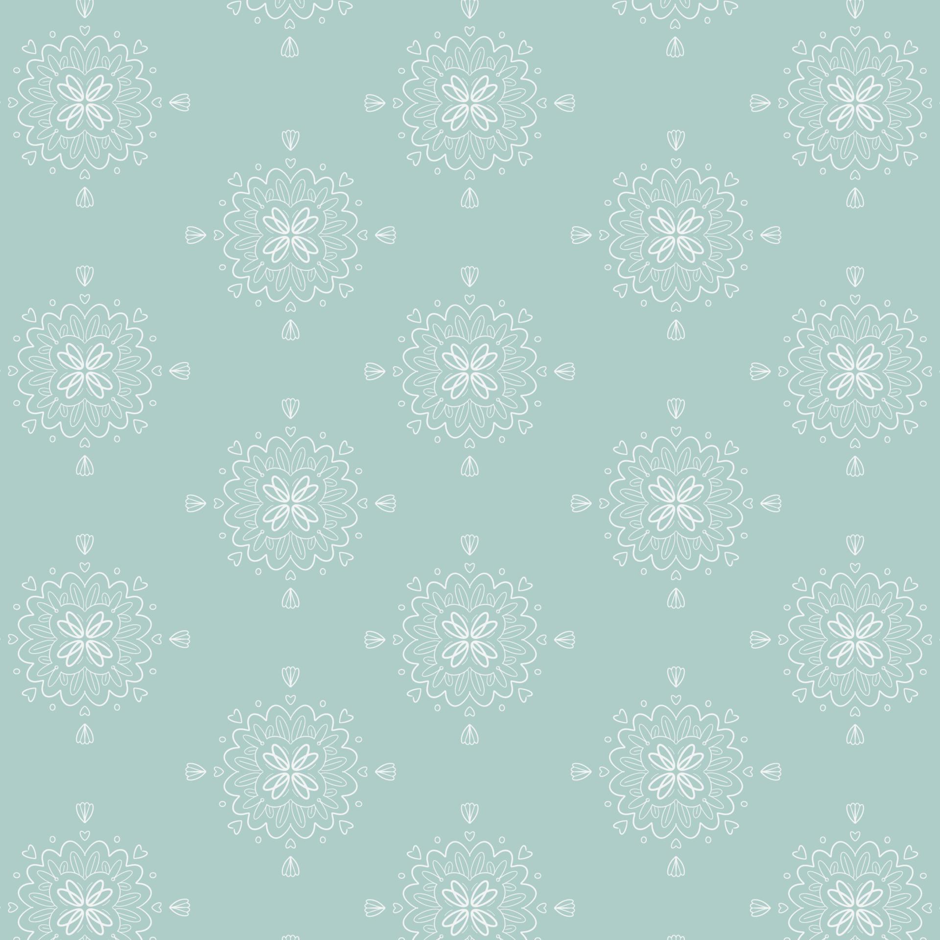Clean Simple Floral pattern background 6109213 Vector Art at Vecteezy