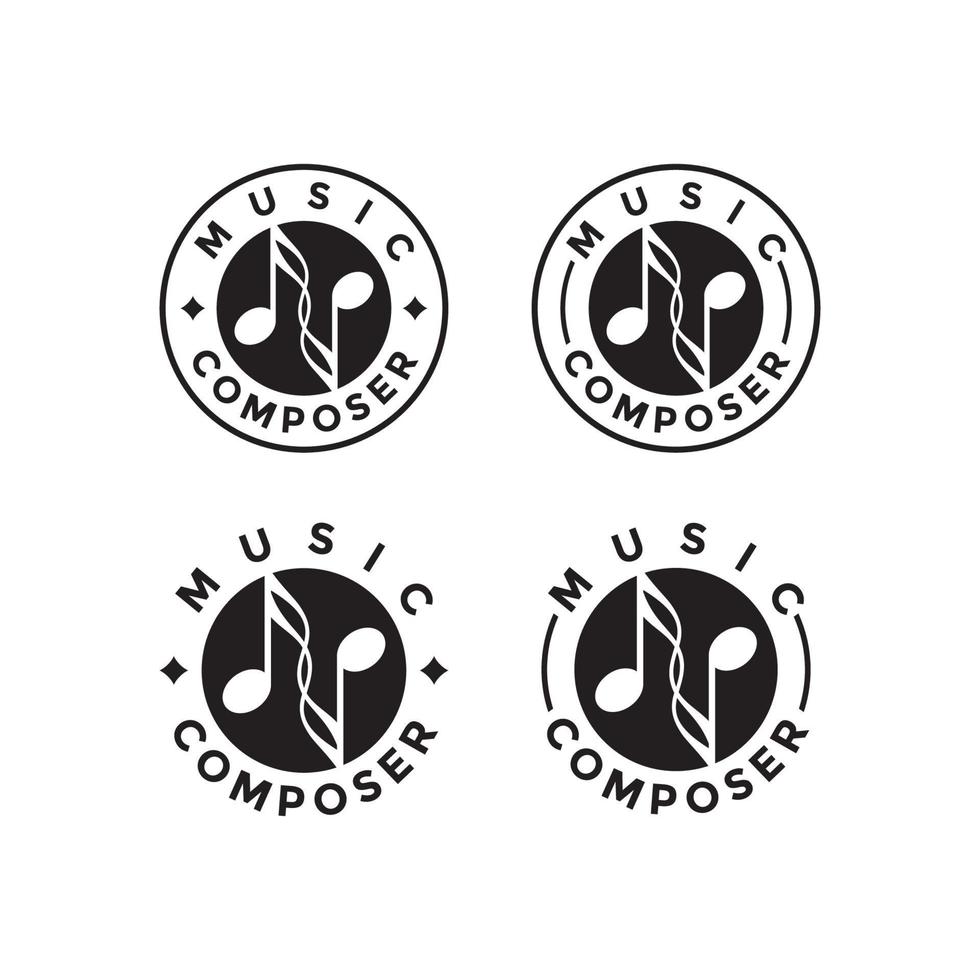 Composer Logo Design Template Download 6111534 Vector Art at Vecteezy