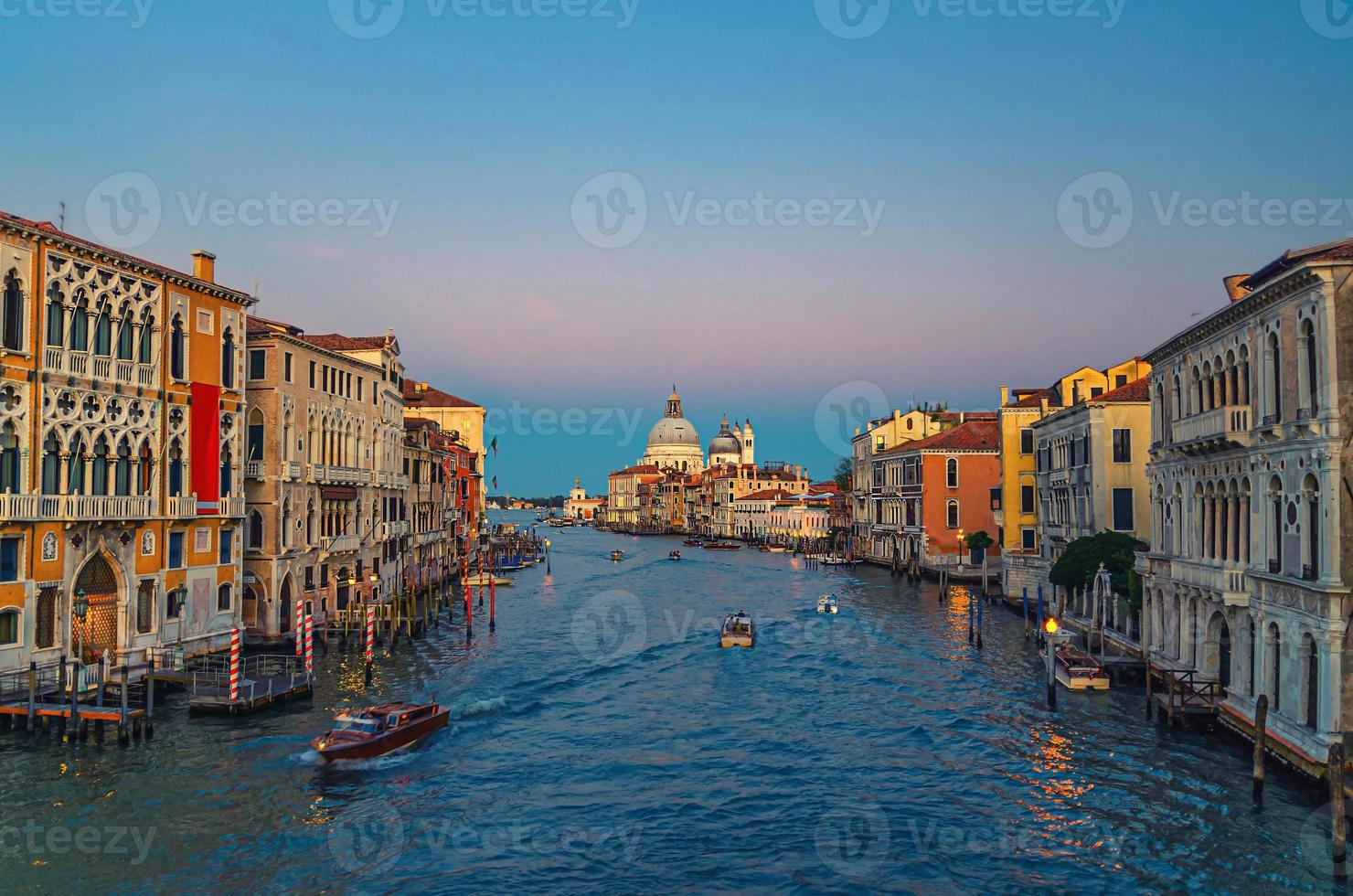 Grand Canal waterway in Venice historical city centre 6111939 Stock ...
