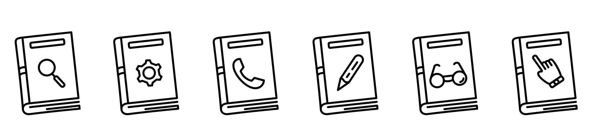 manual user book vector icon flat for web design,User guide book icon ...