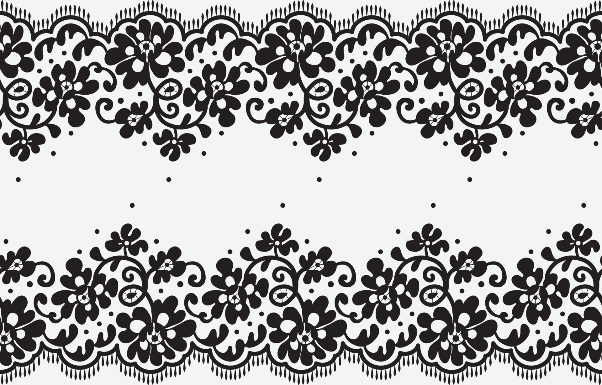 Vintage Lace Pattern Vector