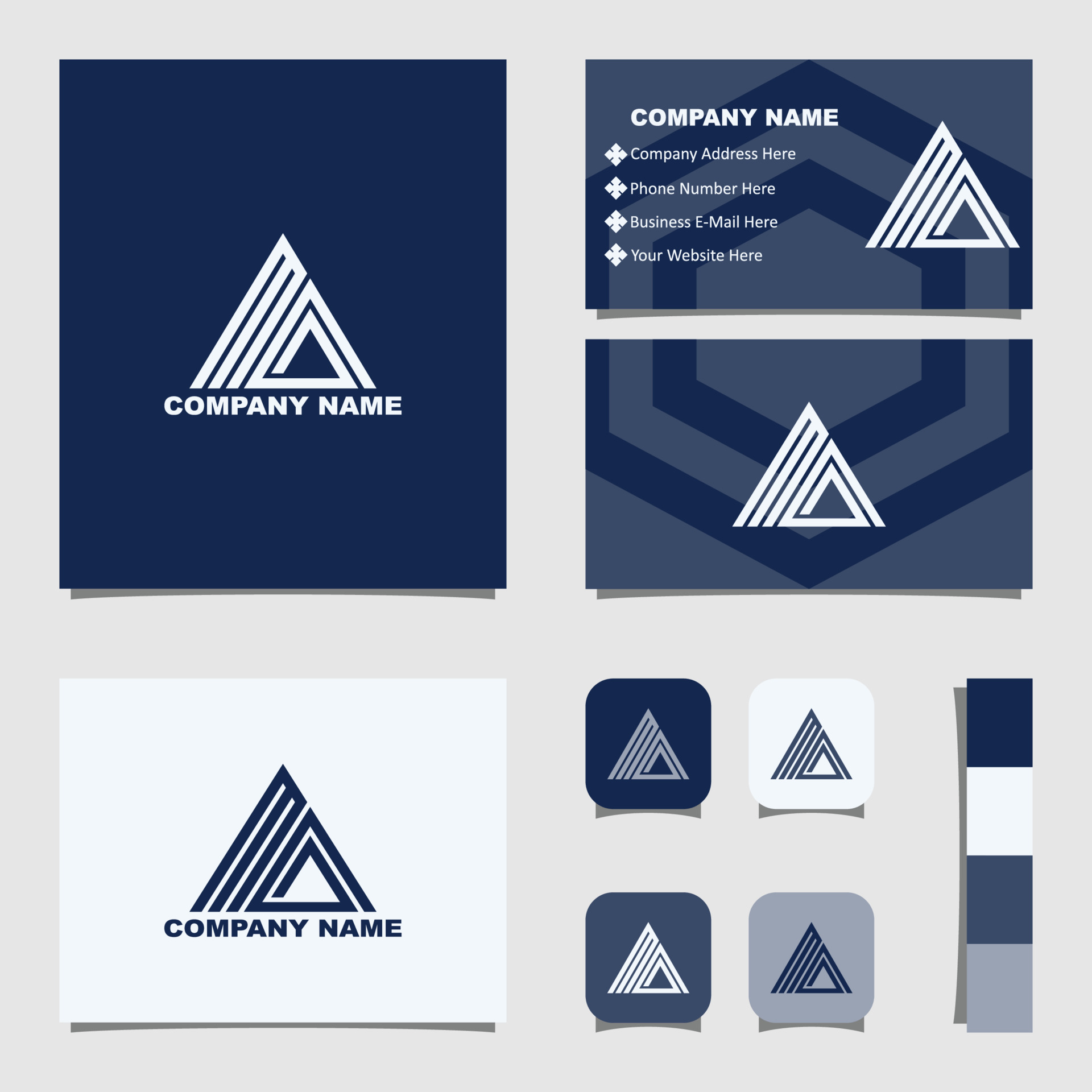 Letter M And A Monogram Logo With Bussiness Card Template 6125072 letter-m-and-a-monogram-logo-with-bussiness-card-template-6125072