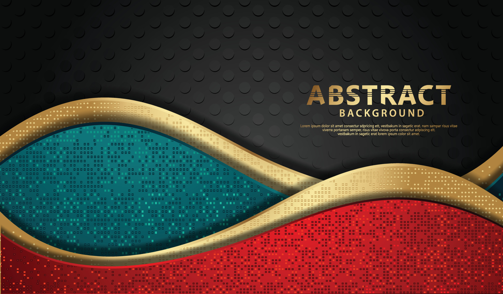 Wave Abstract Overlap Layer On Black Stripes Pattern Background 6132468 Vector Art At Vecteezy