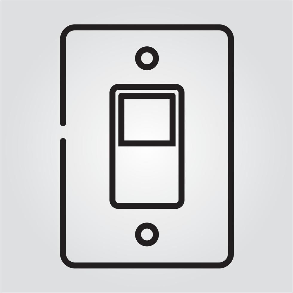 Light Switch Icon Vector Light Switch Icon Vector