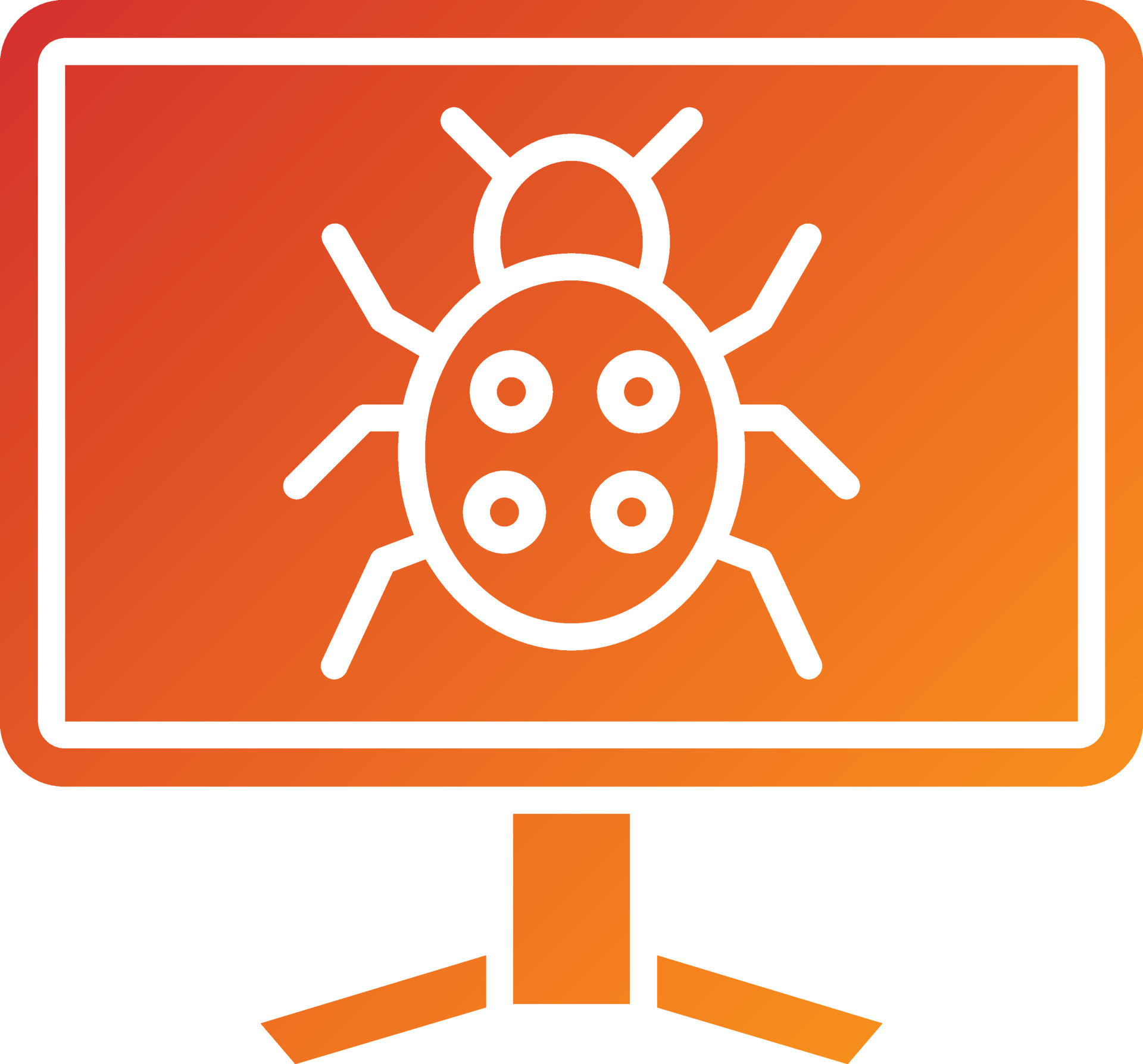 Bug Icon Style 6136708 Vector Art at Vecteezy