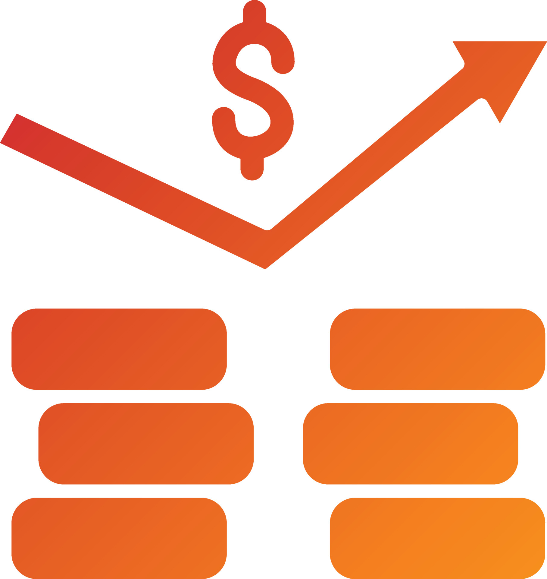 Stocks Icon Style 6137542 Vector Art at Vecteezy