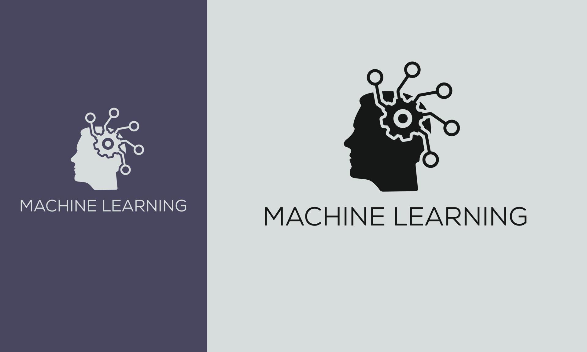Machine learning glyph icons set. Artificial intelligence. Database. AI. Digital technology ...