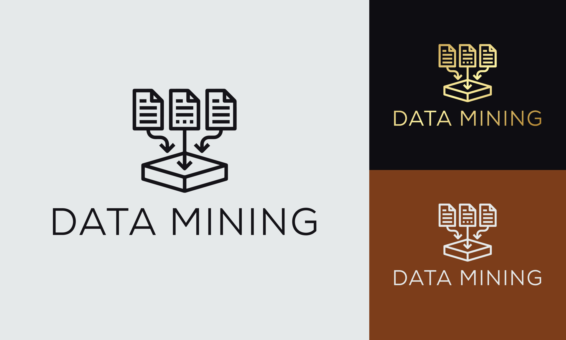 Machine Learning Glyph Icons Set Artificial Intelligence Database Ai Digital Technology