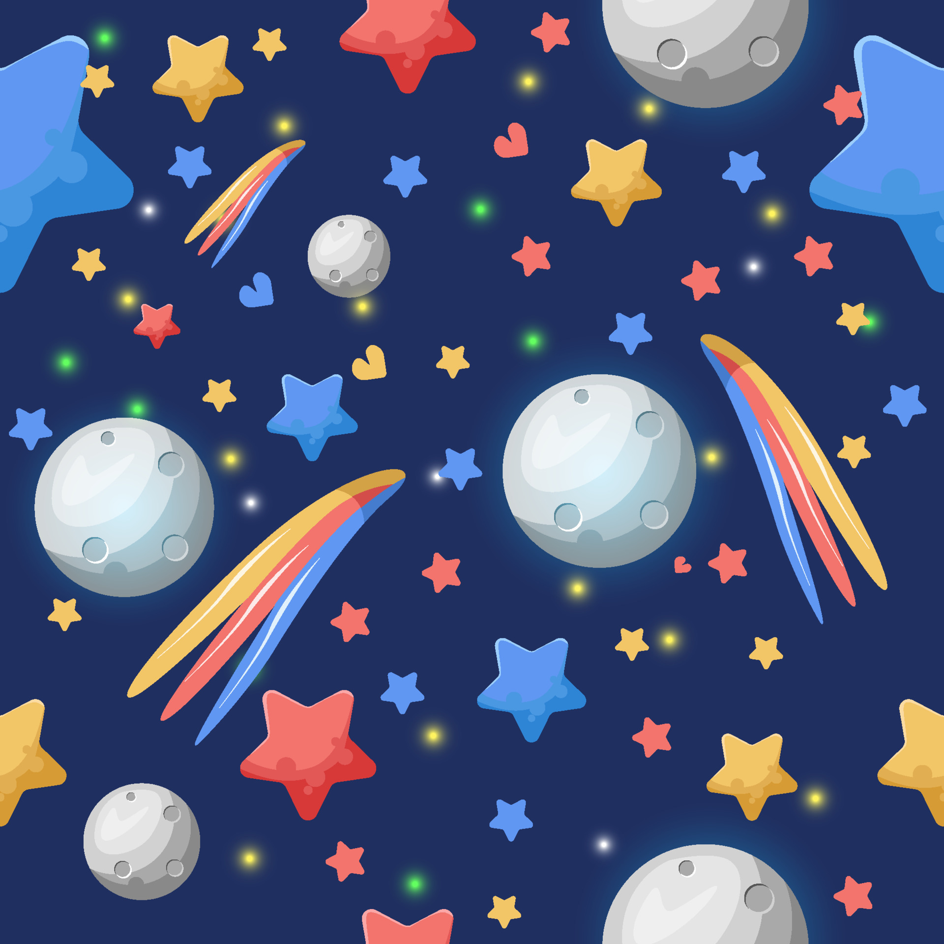 Luxury Seamless Pattern Star Concept 6146319 Vector Art at Vecteezy