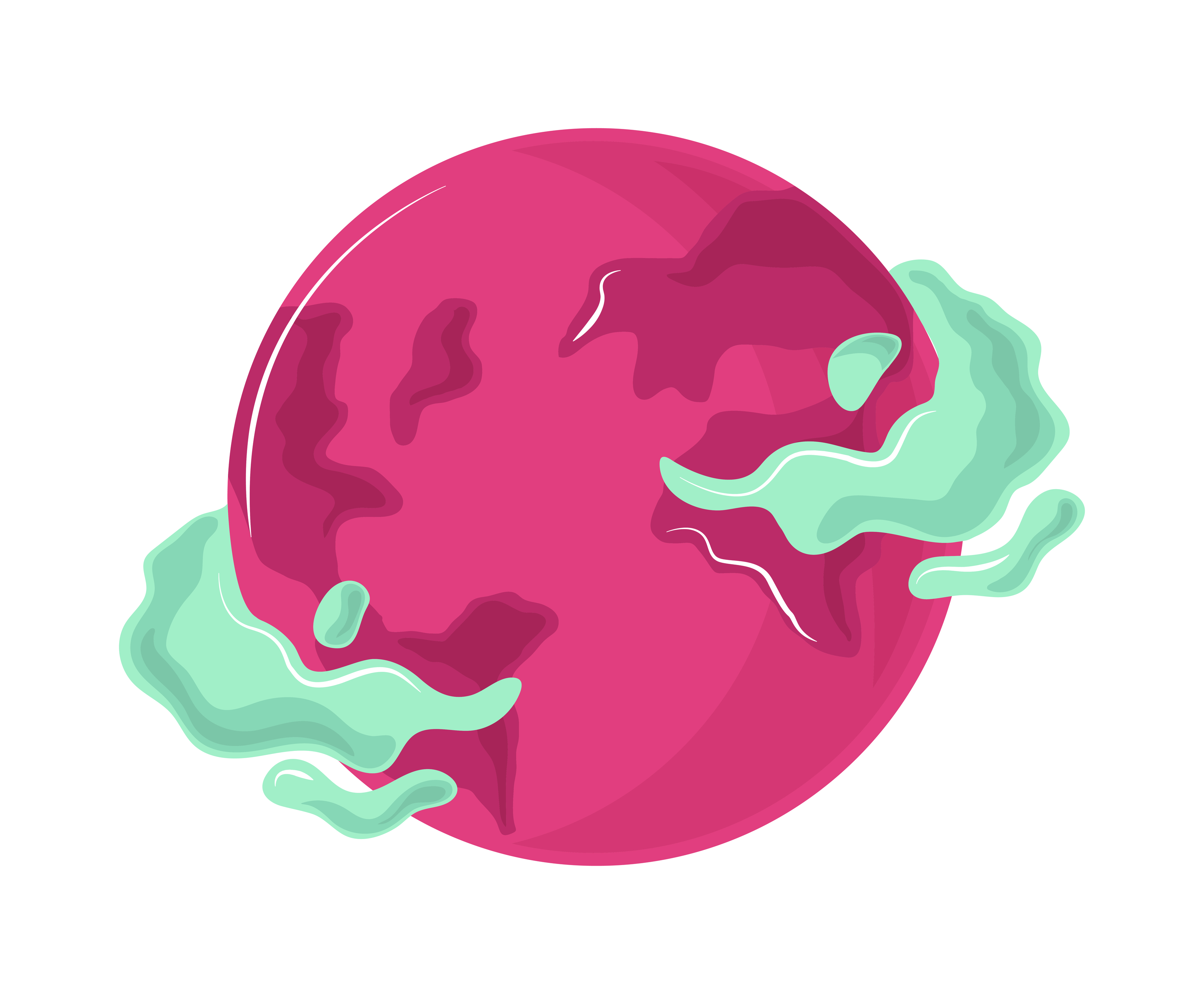 space planet flat icon 6161249 Vector Art at Vecteezy