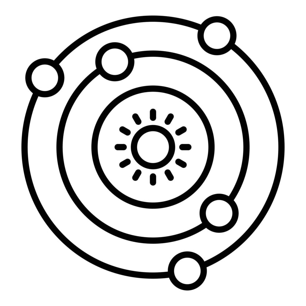 Solar System Line Icon 6169941 Vector Art at Vecteezy Solar System Line Icon 6169941 Vector Art at Vecteezy
