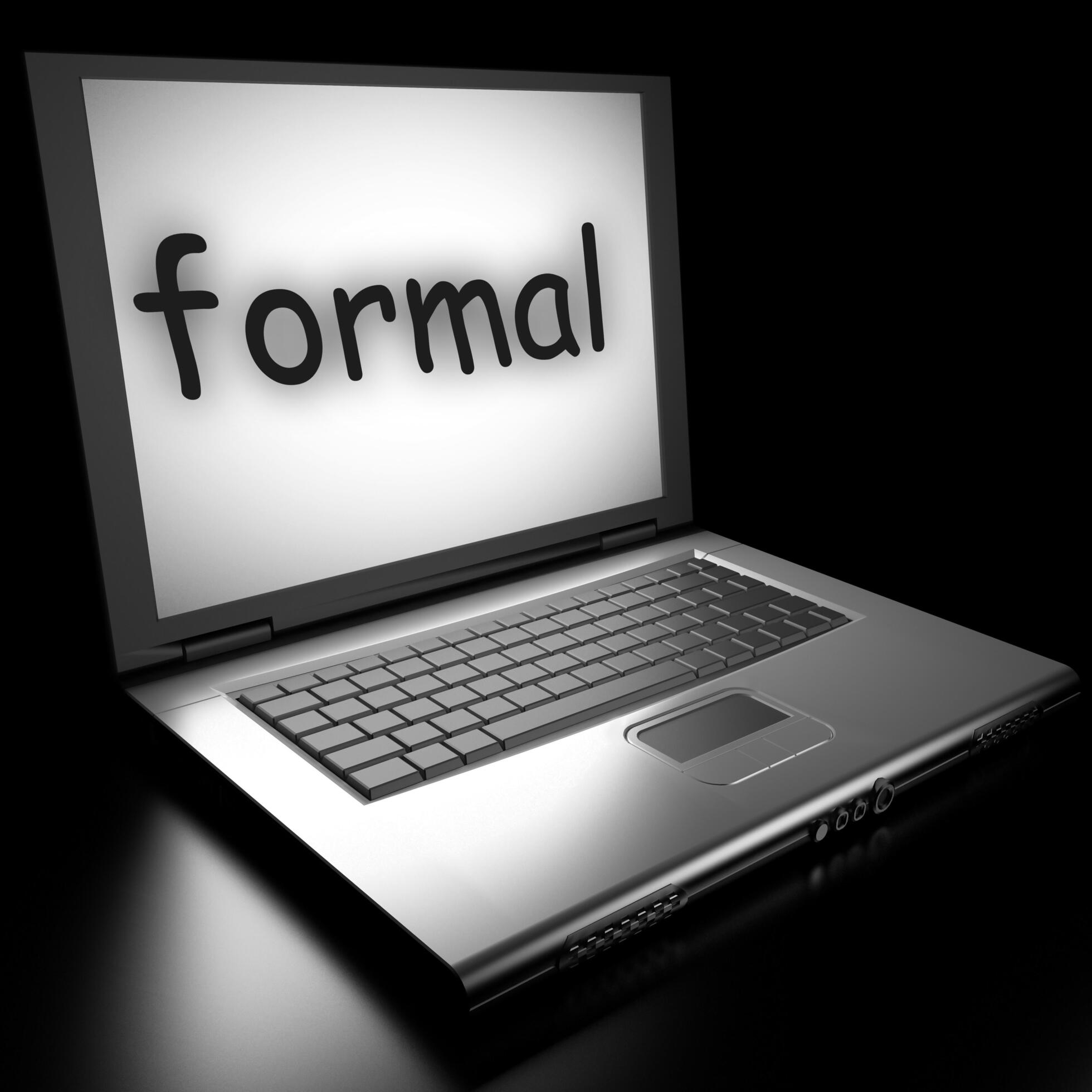 Formal Word On Laptop 6176030 Stock Photo At Vecteezy formal-word-on-laptop-6176030-stock-photo-at-vecteezy