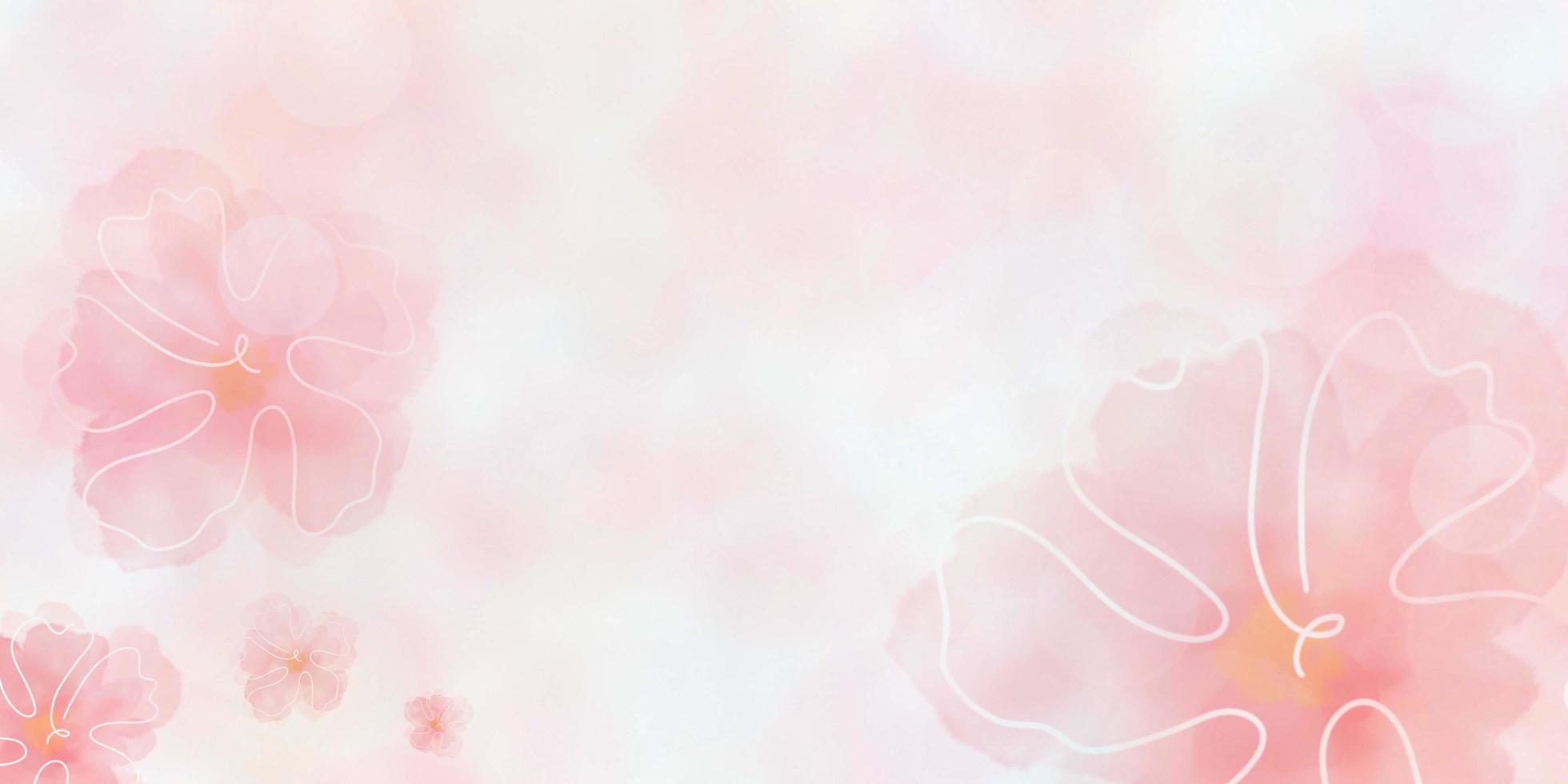 Light Pink Flower Background