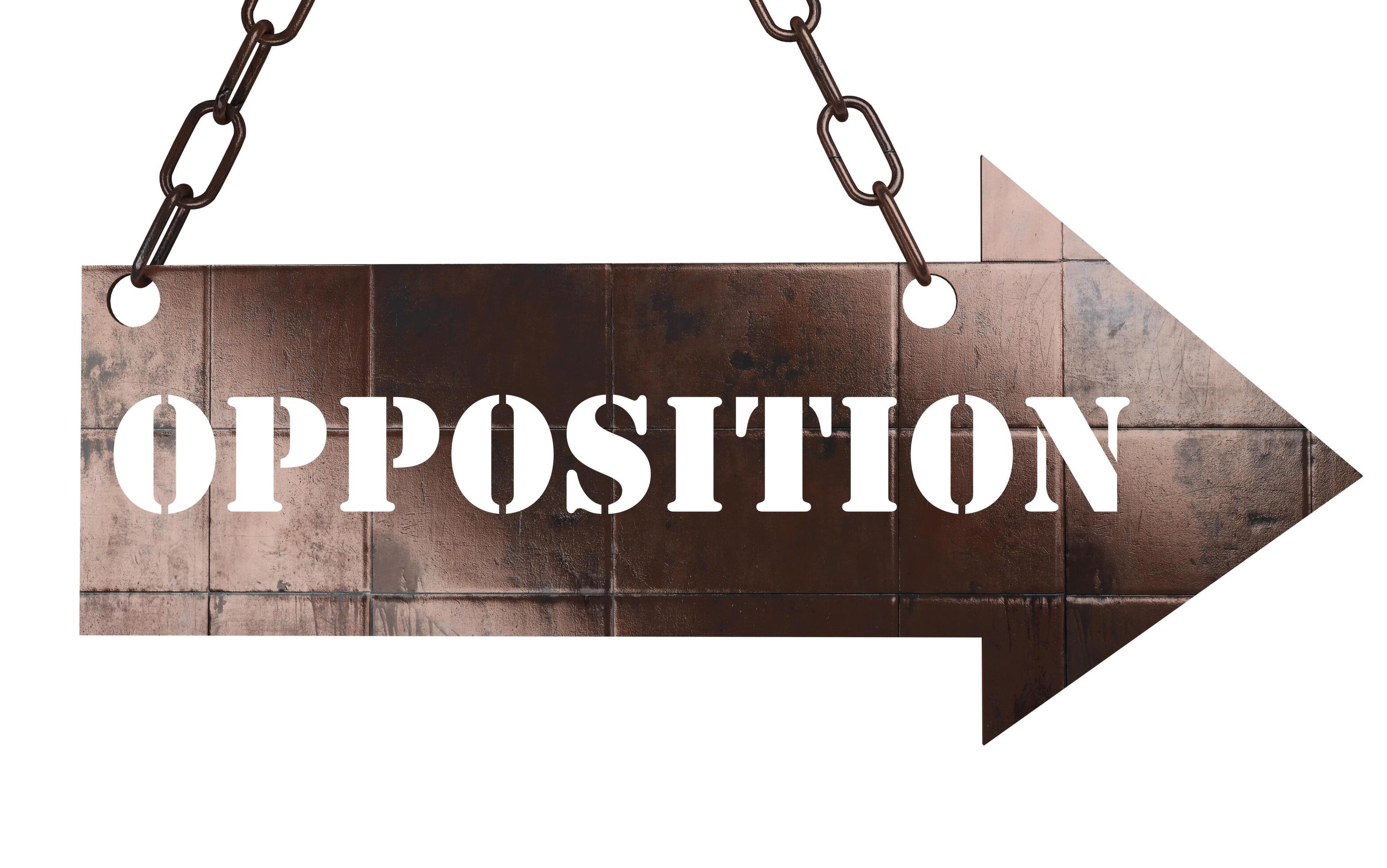 Opposition Word On Metal Pointer 6188589 Stock Photo At Vecteezy opposition-word-on-metal-pointer-6188589-stock-photo-at-vecteezy