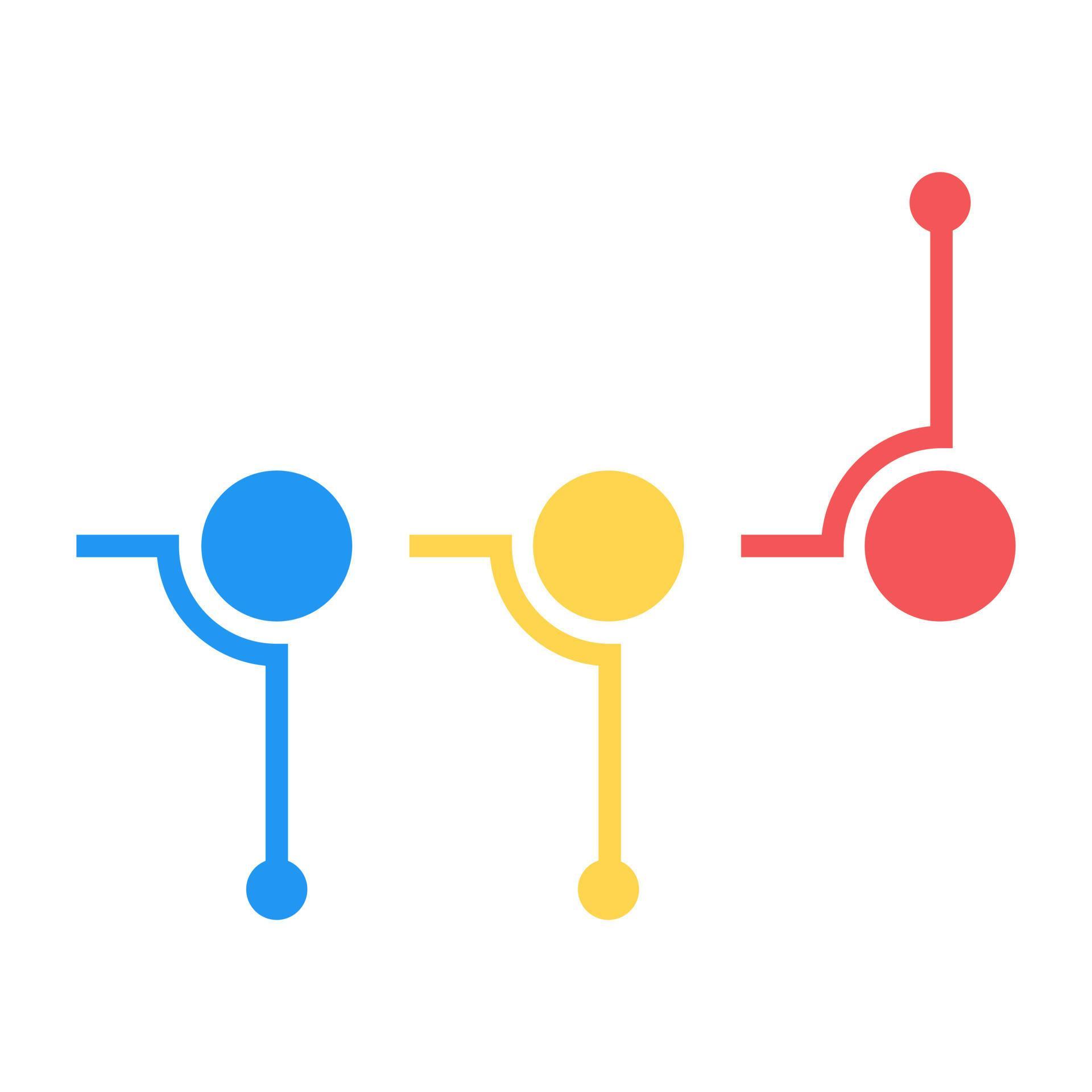 A binary tree diagram icon in flat design 6206344 Vector Art at Vecteezy