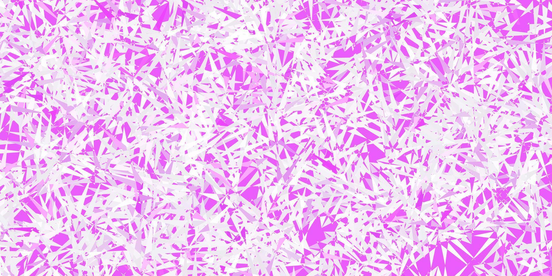 Light purple vector pattern with polygonal shapes. 6212846 Vector Art ...