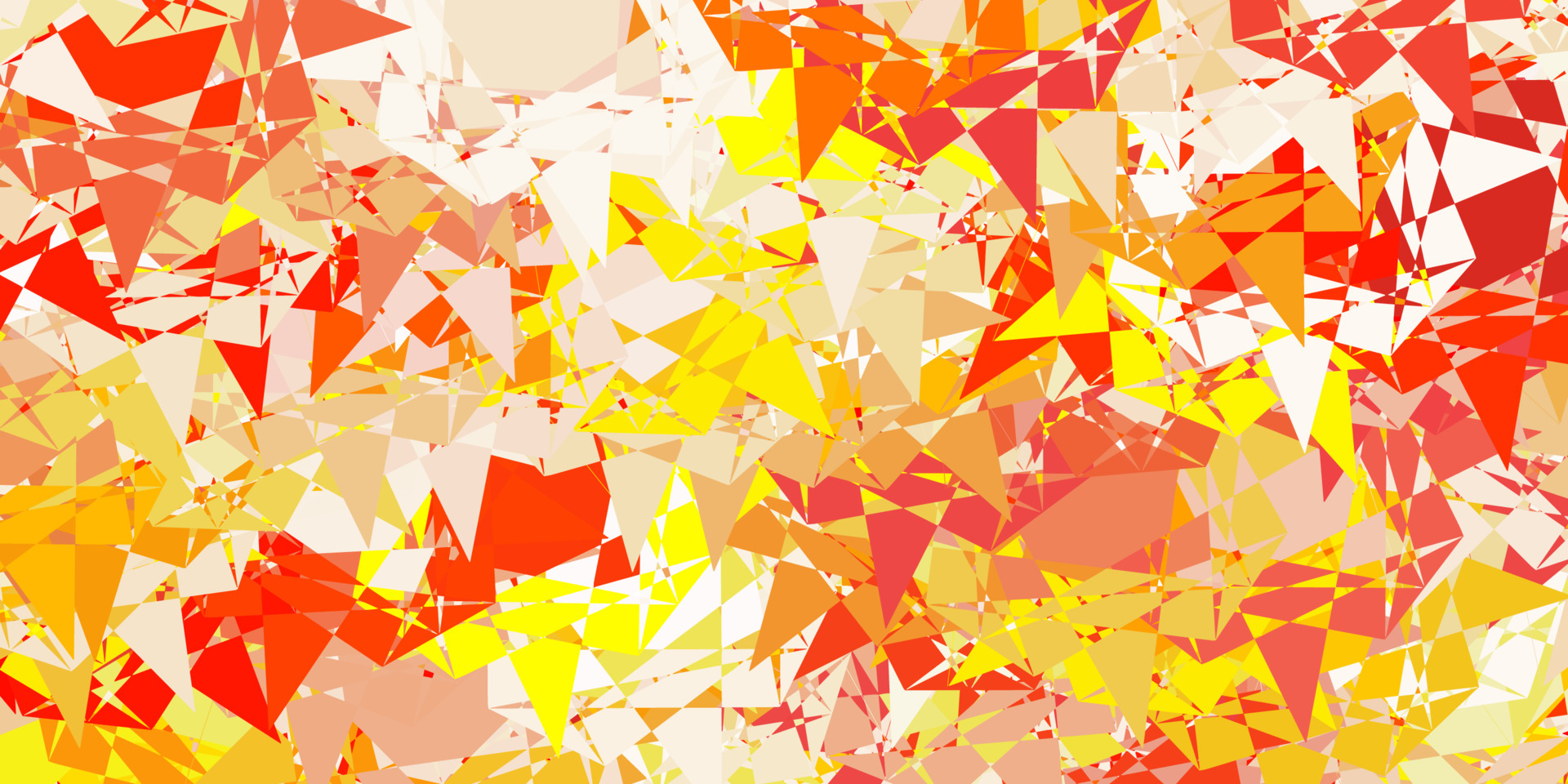 Light Orange Vector Layout With Triangle Forms 6213719 Vector Art At