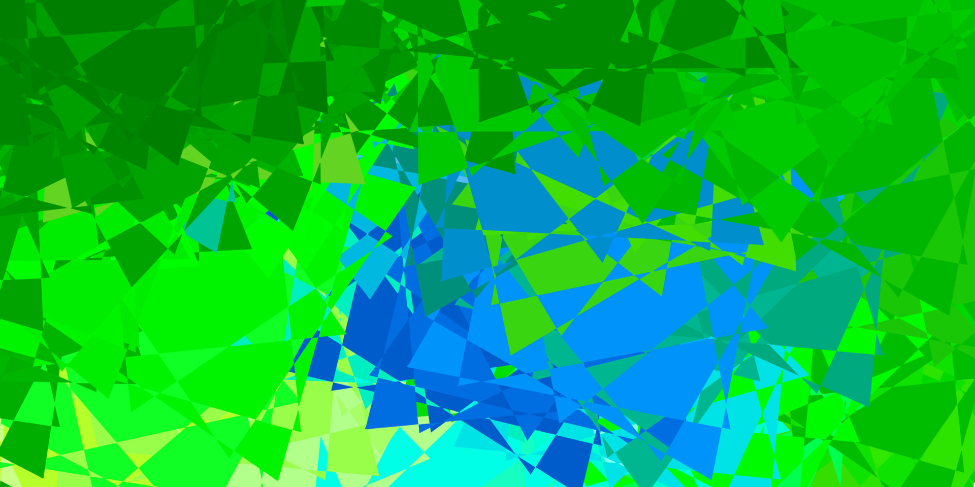 Light Blue Green Vector Layout With Triangle Forms 6214307 Vector Art