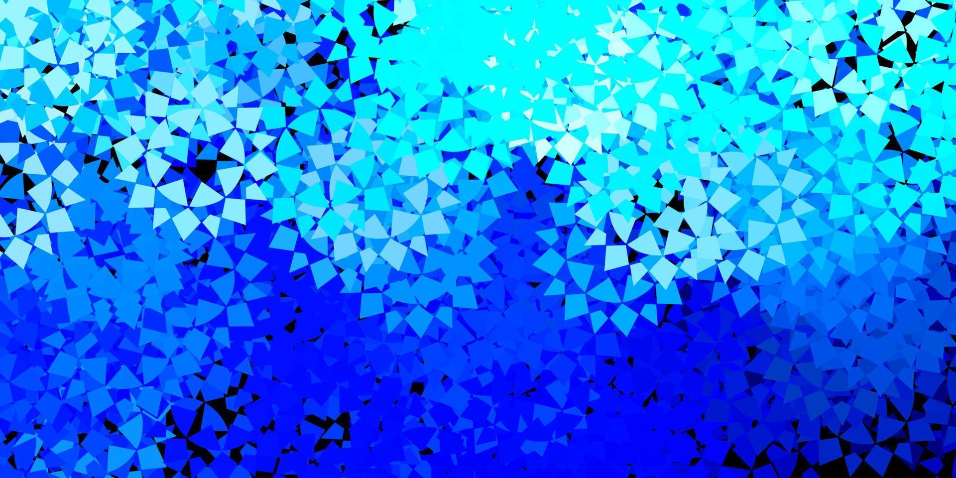 Dark Blue Green Vector Background With Polygonal Forms 6214630 Vector
