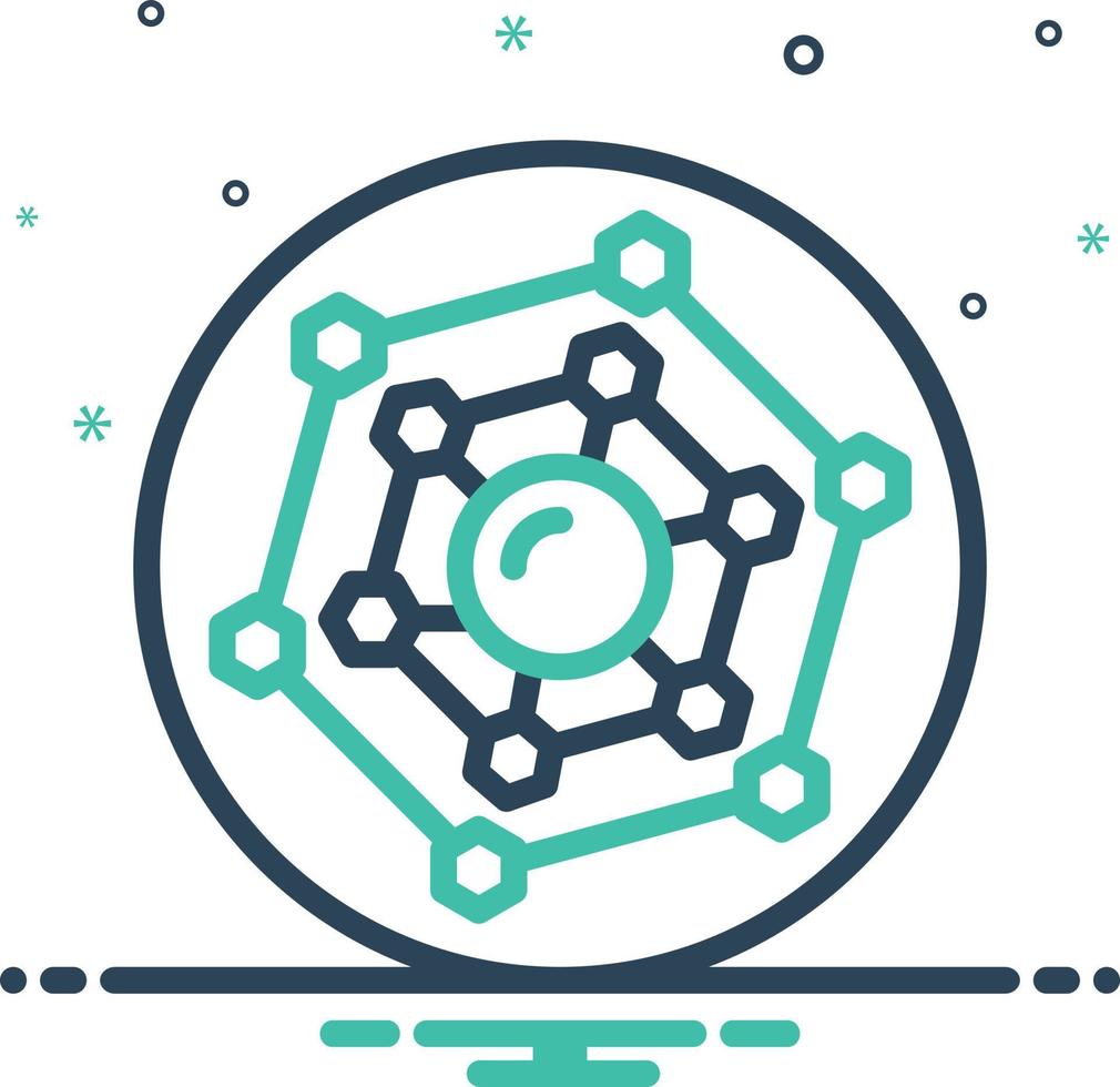 Mix icon for diagram 6219305 Vector Art at Vecteezy